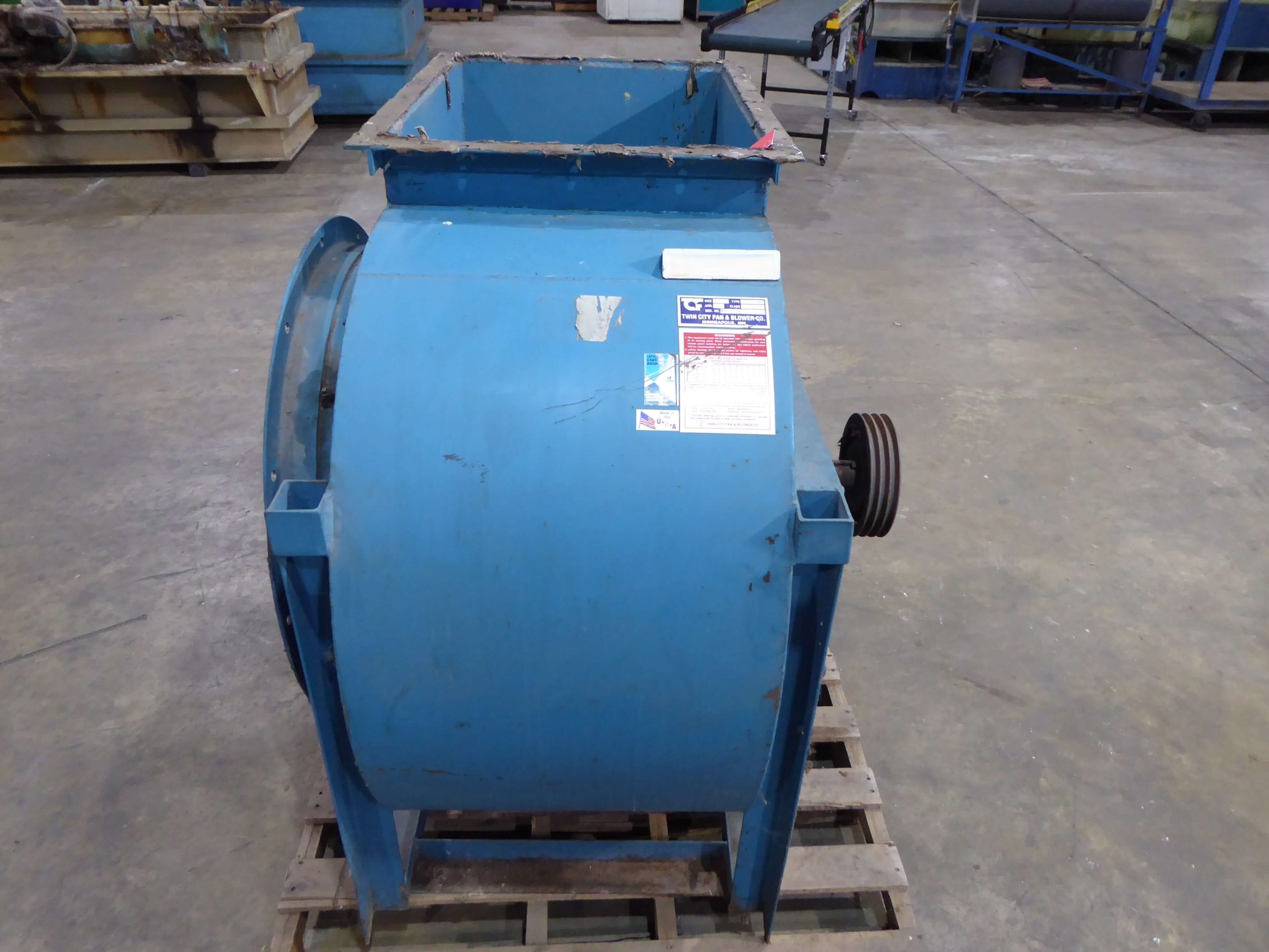 Twin City Fan Steel Exhaust Blower EB2372 - Lanco Corporation | Used ...