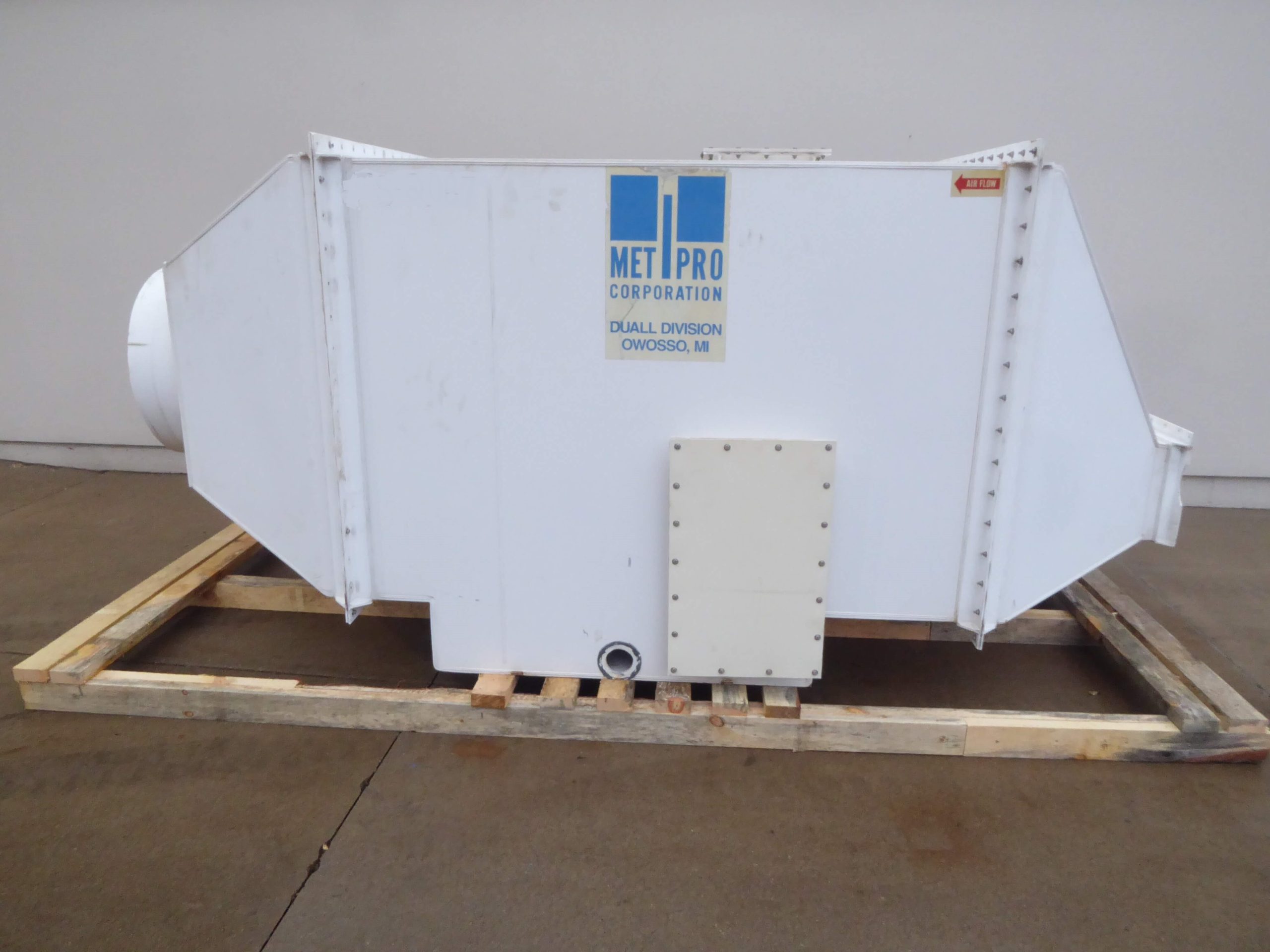 Met Pro 8000 CFM Horizontal Fume Scrubber FS2140 - Lanco Corporation ...