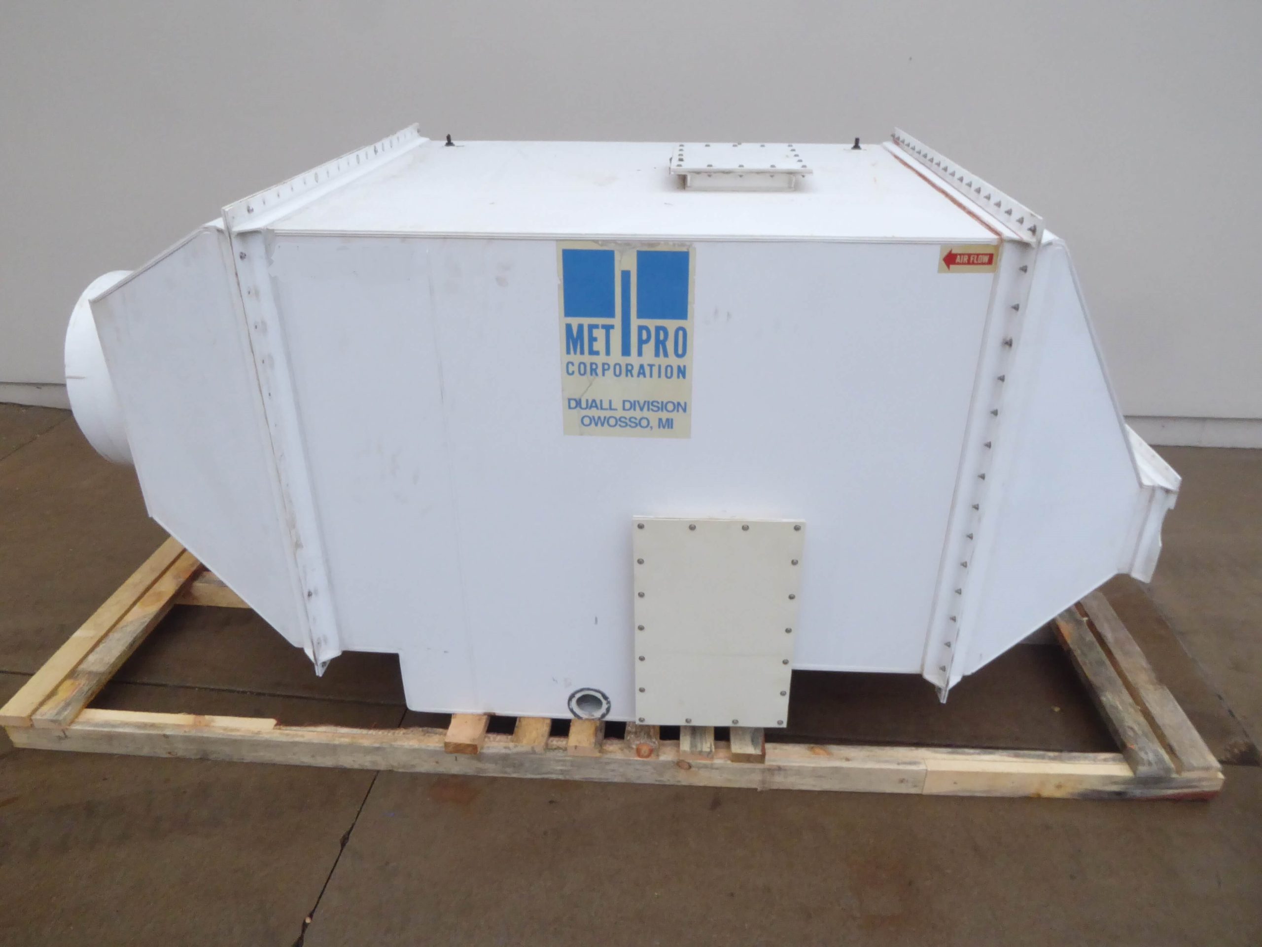 Met Pro 8000 CFM Horizontal Fume Scrubber FS2140 - Lanco Corporation ...