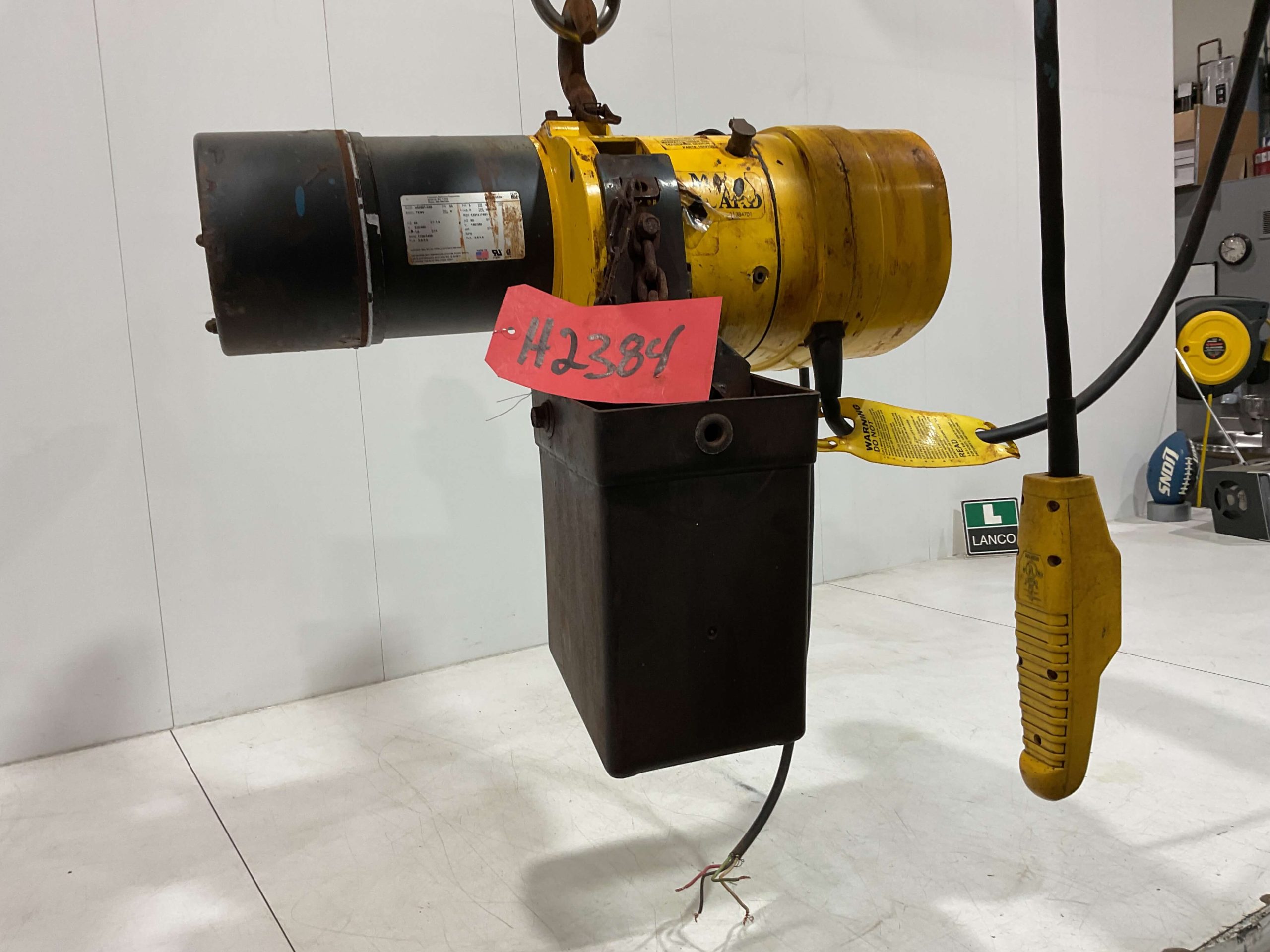 Budgit .25 Ton Chain Hoist H2384