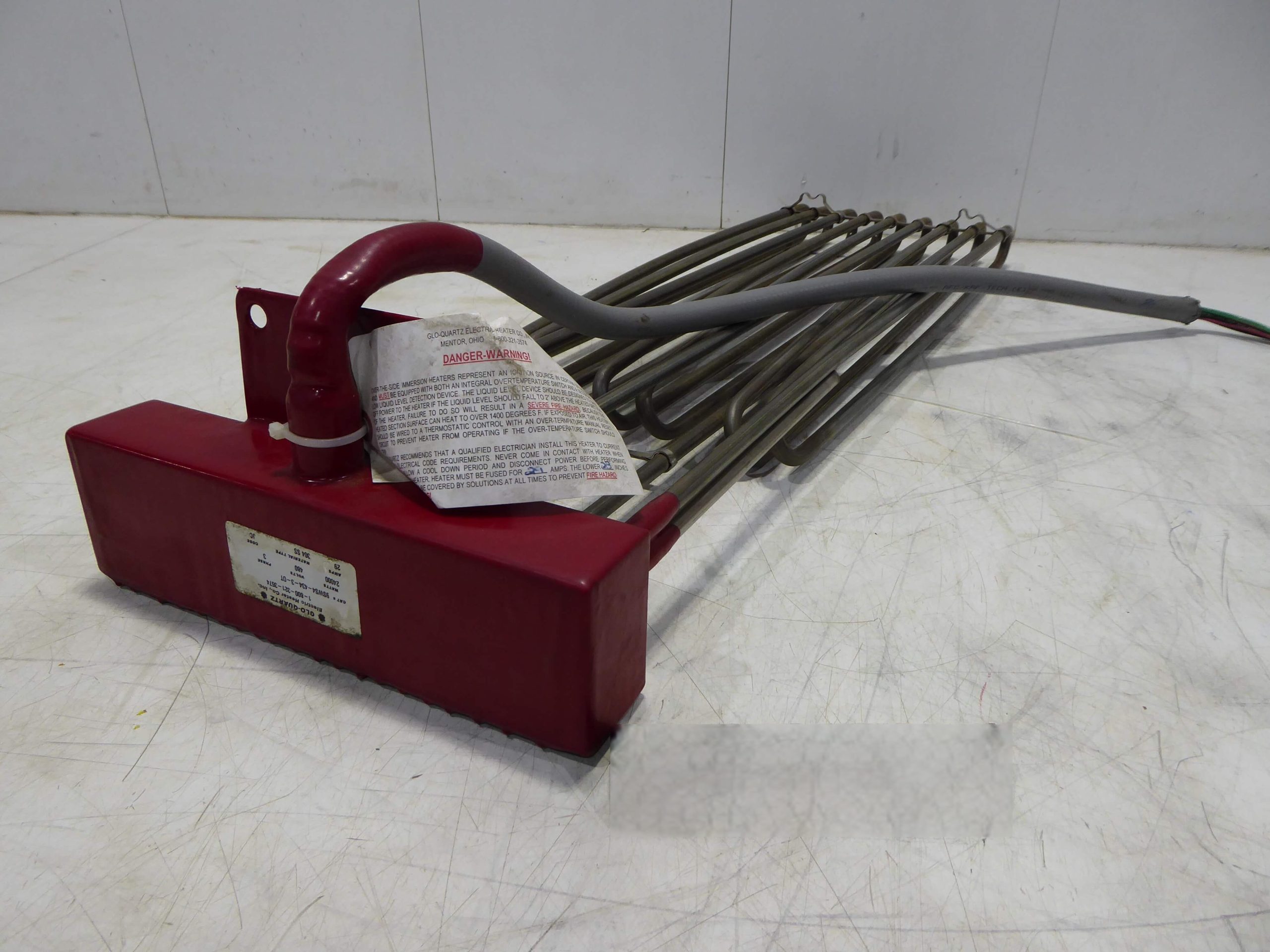 Glo-Quartz 36"L 24000 Watt 304 Stainless Steel Immersion Heater IH2971 ...