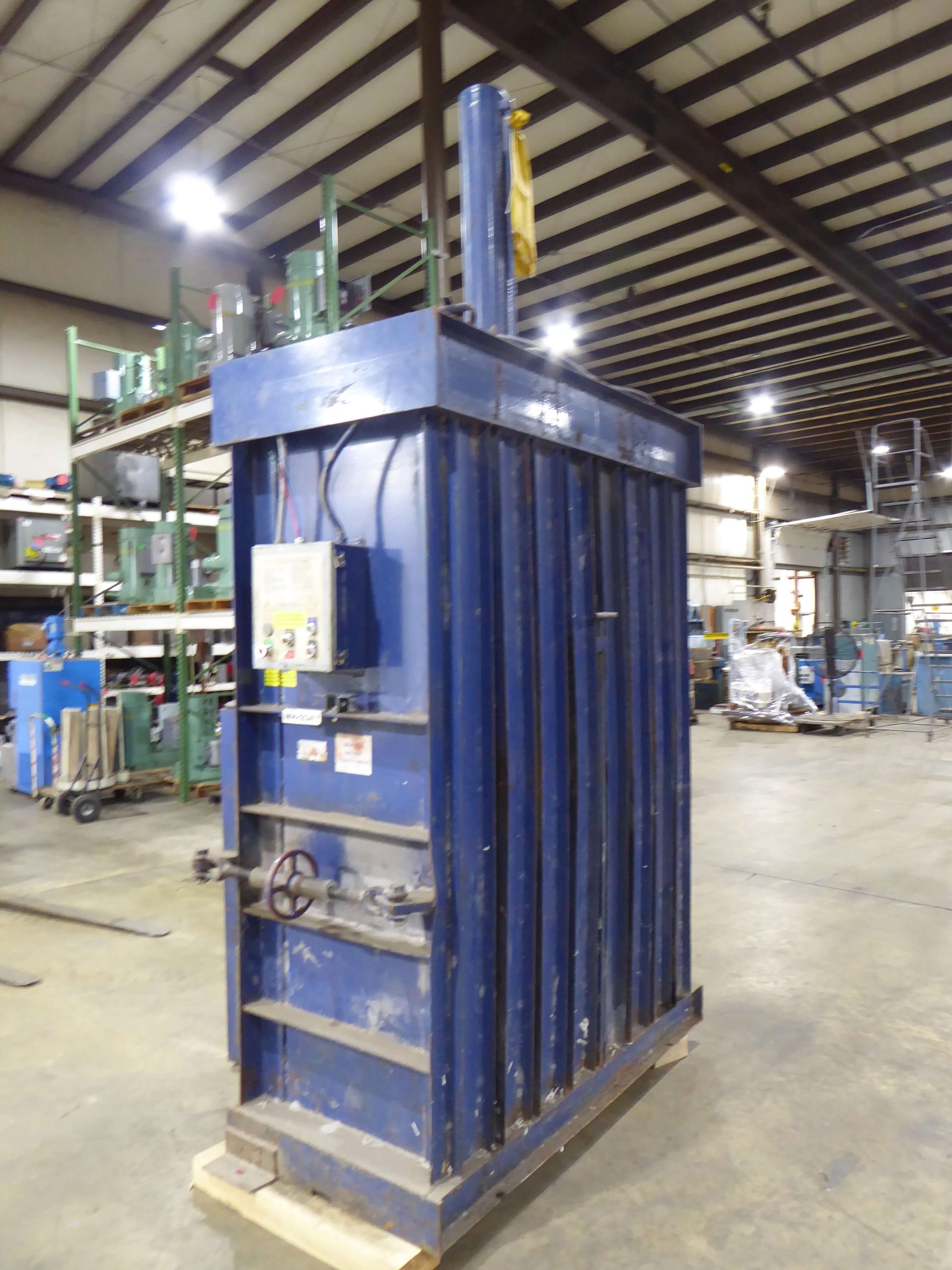 Cram-A-Lot Model 60 Vertical Baler MH2393 - Lanco Corporation | Used Industrial Equipment
