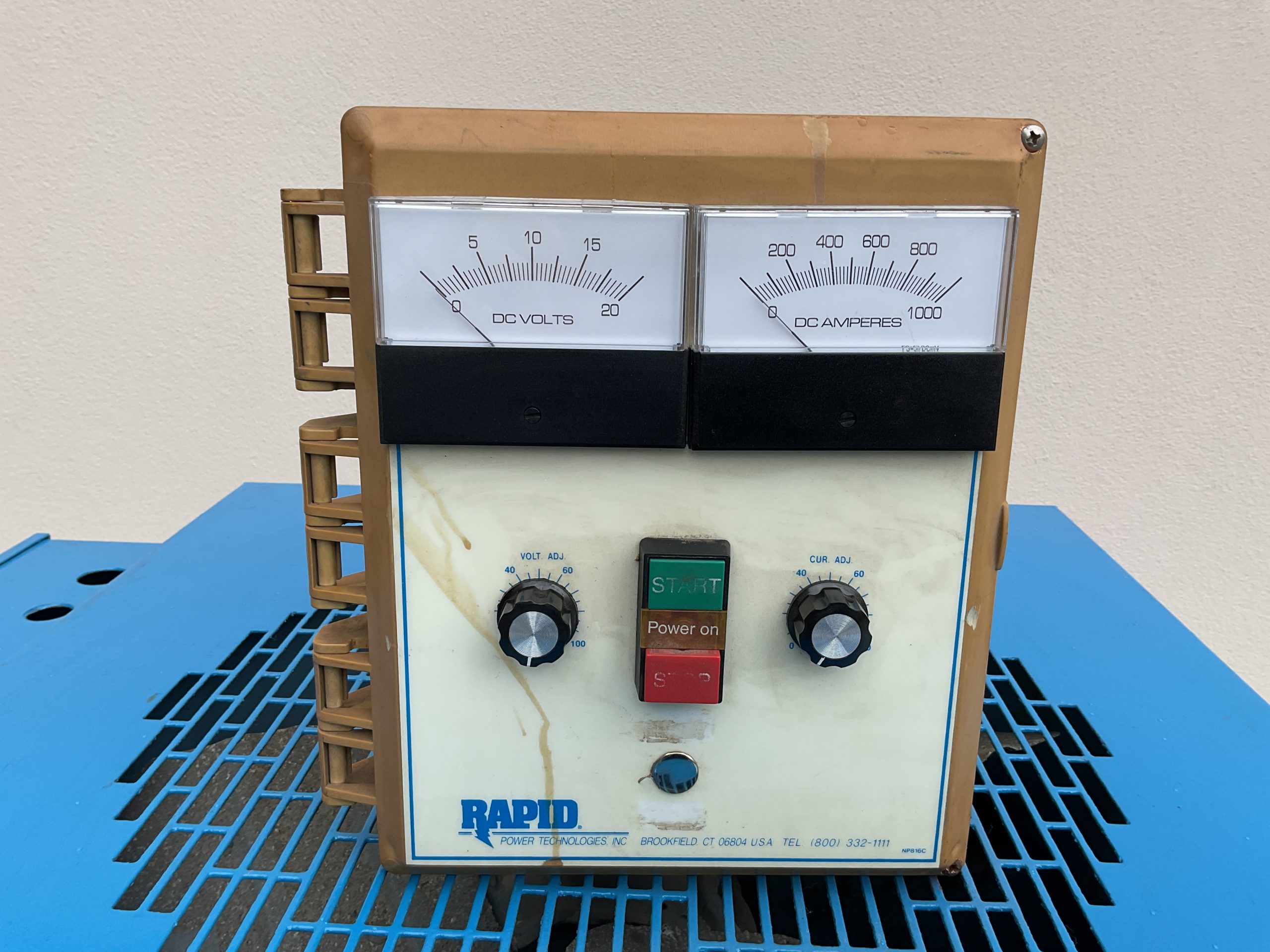 1000 Amp Rapid 18 Volt Rectifier R3392 - Lanco Corporation | Used ...