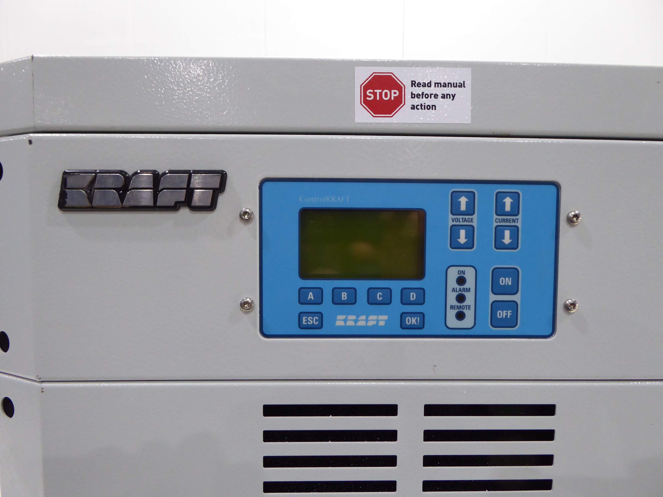 1000 Amp Dual Kraft Powercon 12 Volt Rectifier R3459 - Lanco ...