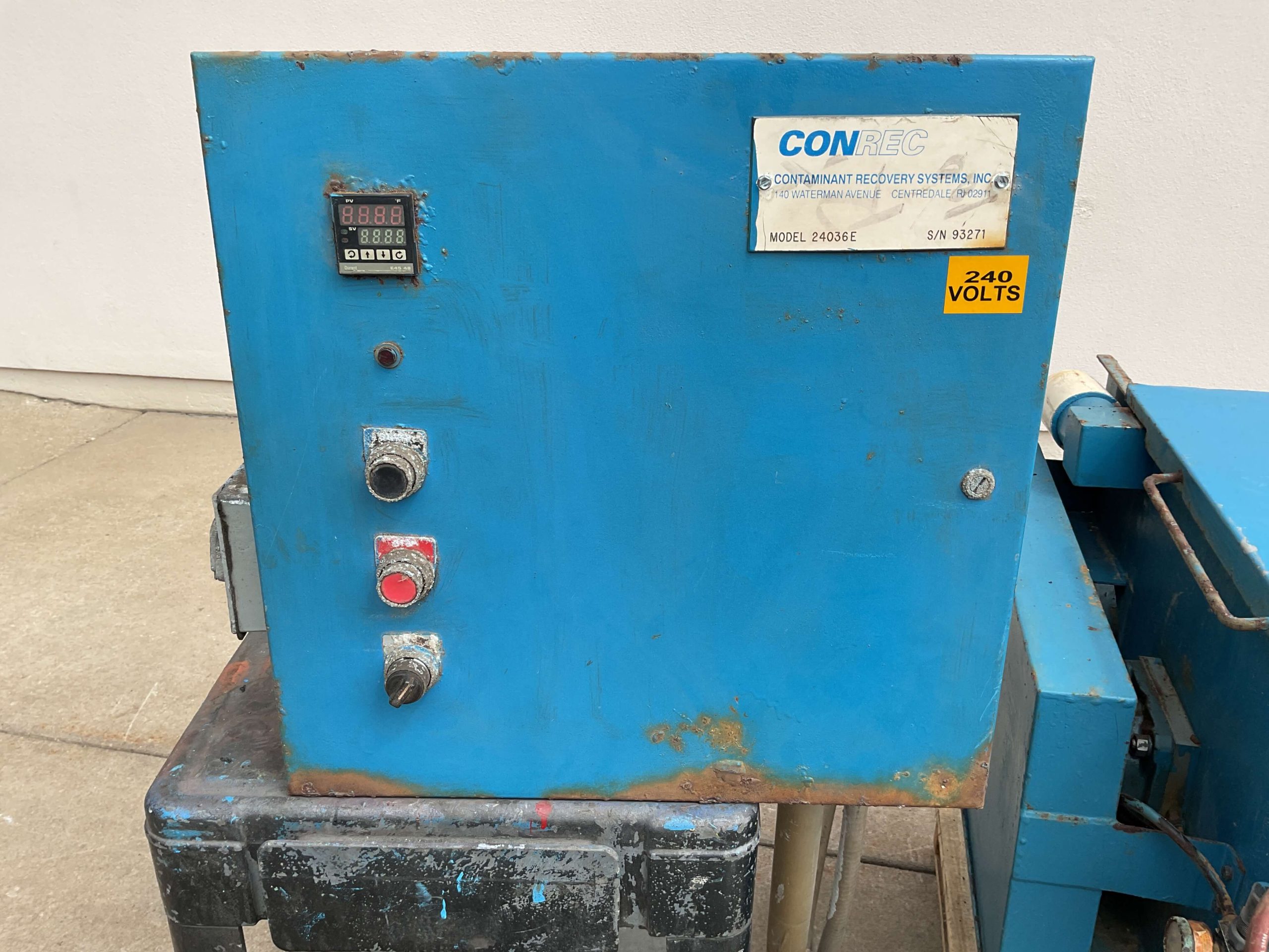 Conrec Model 24036E Batch Electric Sludge Dryer SL2284 - Lanco ...