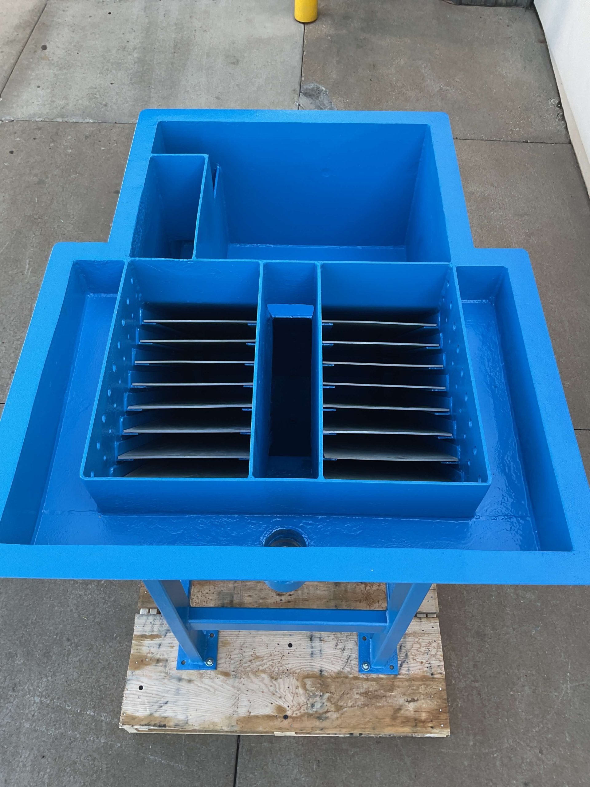 Lanco 10 GPM Slant Plate Clarifier CL2151 - Lanco Corporation | Used ...