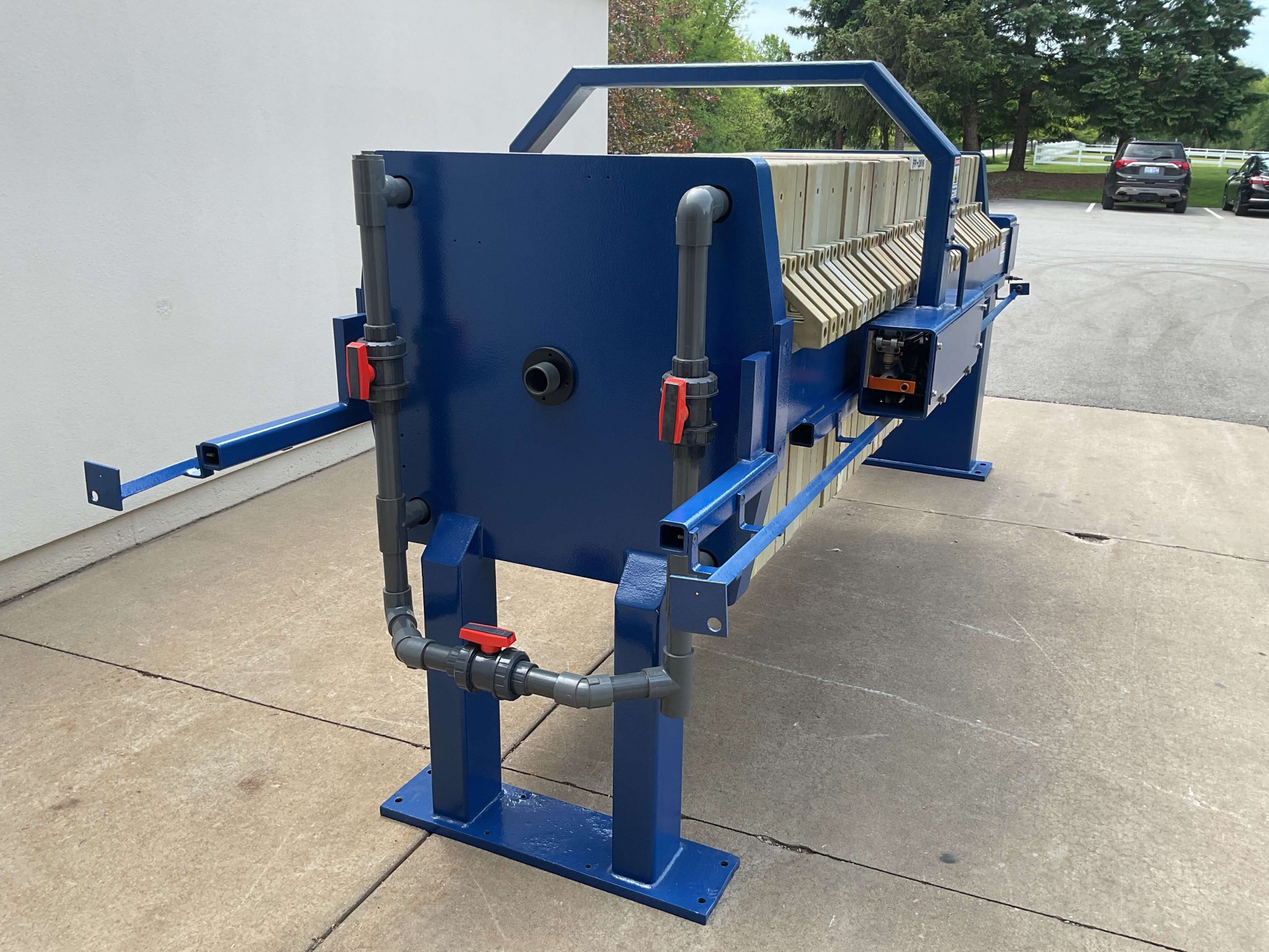 Pacific Press 20 Cu' Air/Hydraulic Filter Press FP2616 - Lanco ...