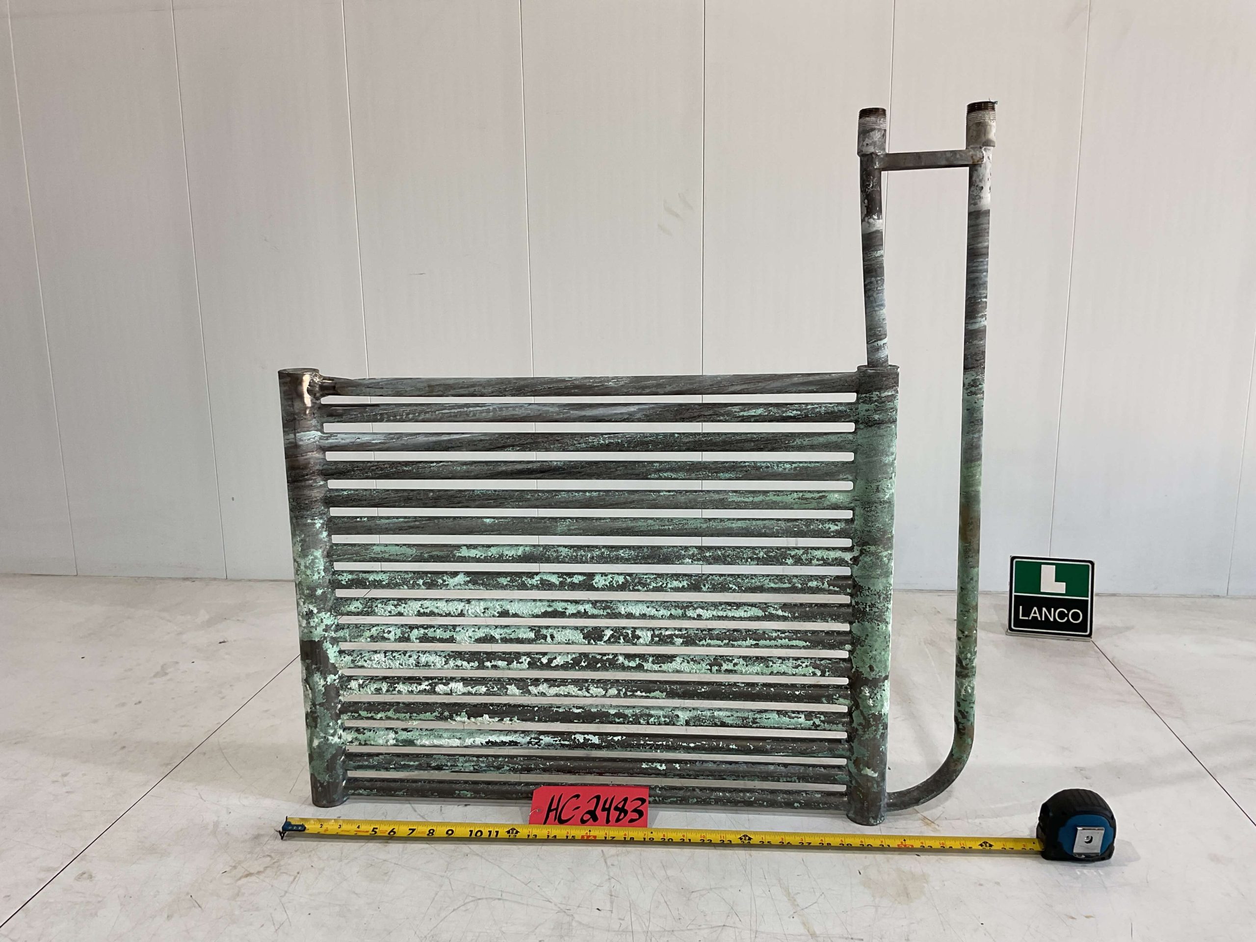 Titanium 36"L x 24"W x 36"H Horizontal Grid Heating Coil HC2483 - Lanco ...