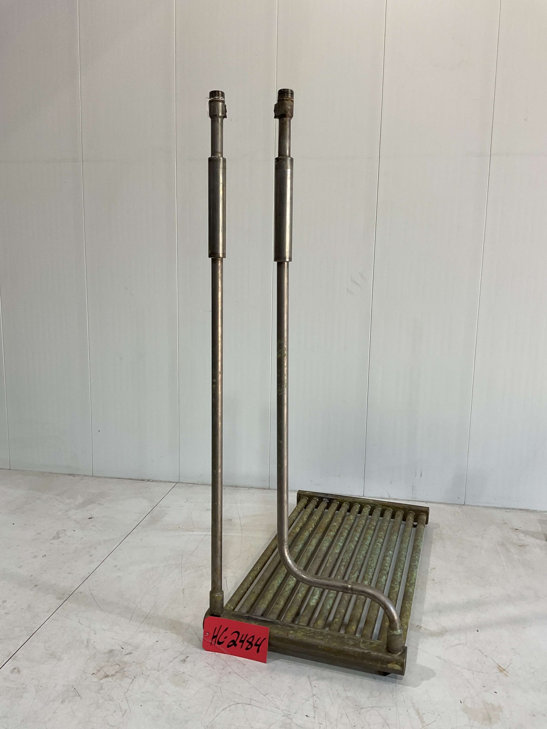 Titanium 35"L x 18"W x 48"H L-Shape Grid Heating Coil HC2484 - Lanco ...