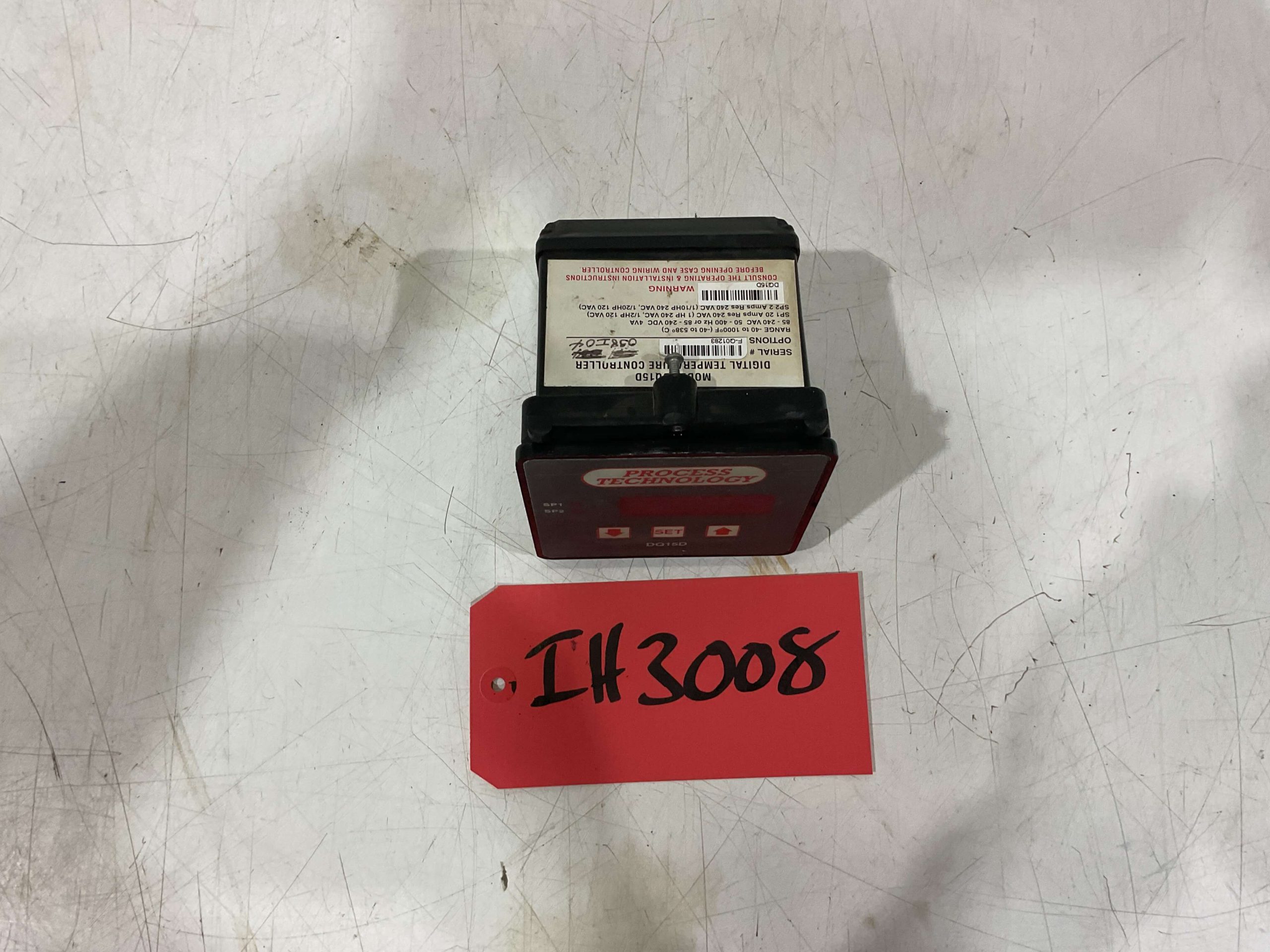Process Technology DQ15D Temperature Controller IH3008 - Lanco ...