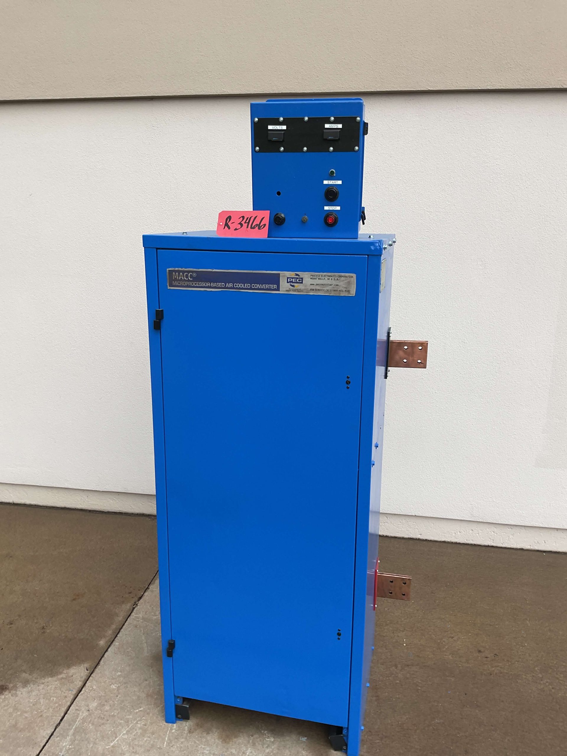 2000 Amp Udylite PEC 12 Volt Rectifier R3466 - Lanco Corporation | Used ...