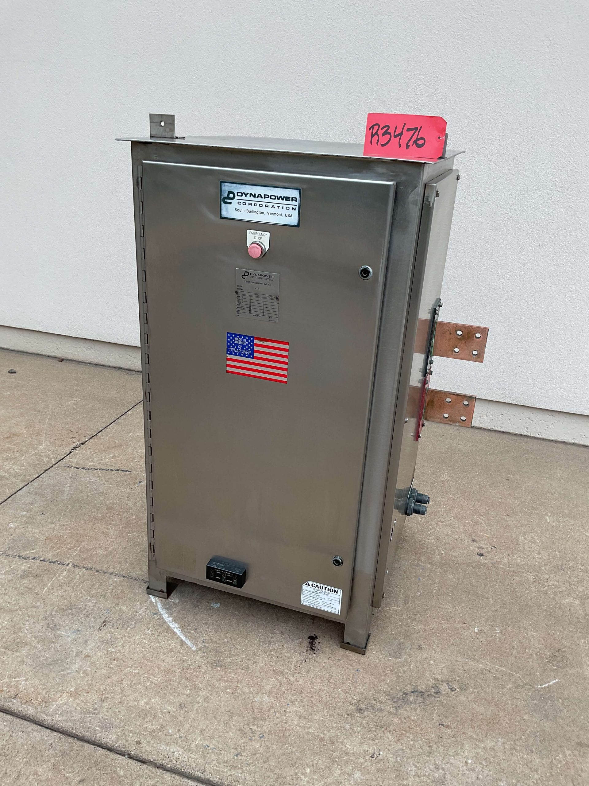 2000 Amp Dynapower 12 Volt Rectifier R3476 - Lanco Corporation | Used ...