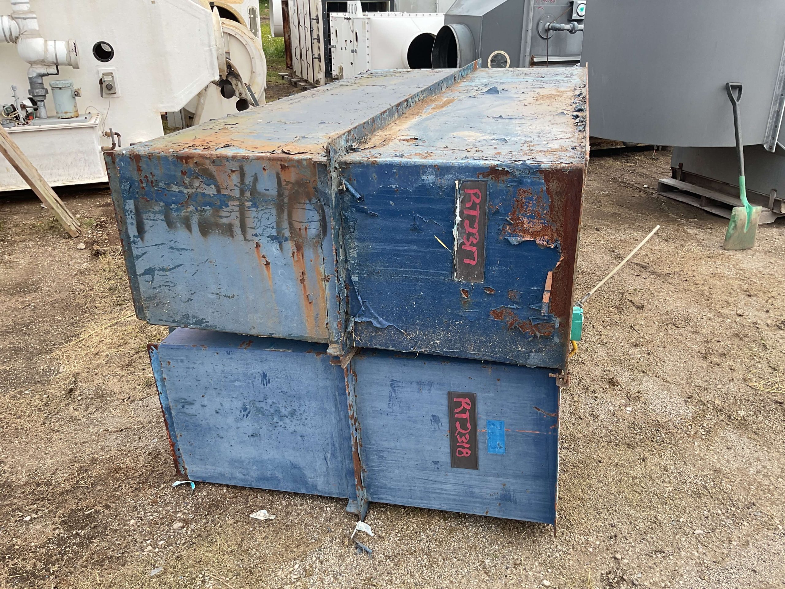 395 Gallon Steel Rectangular Tank RT2318 - Lanco Corporation | Used ...