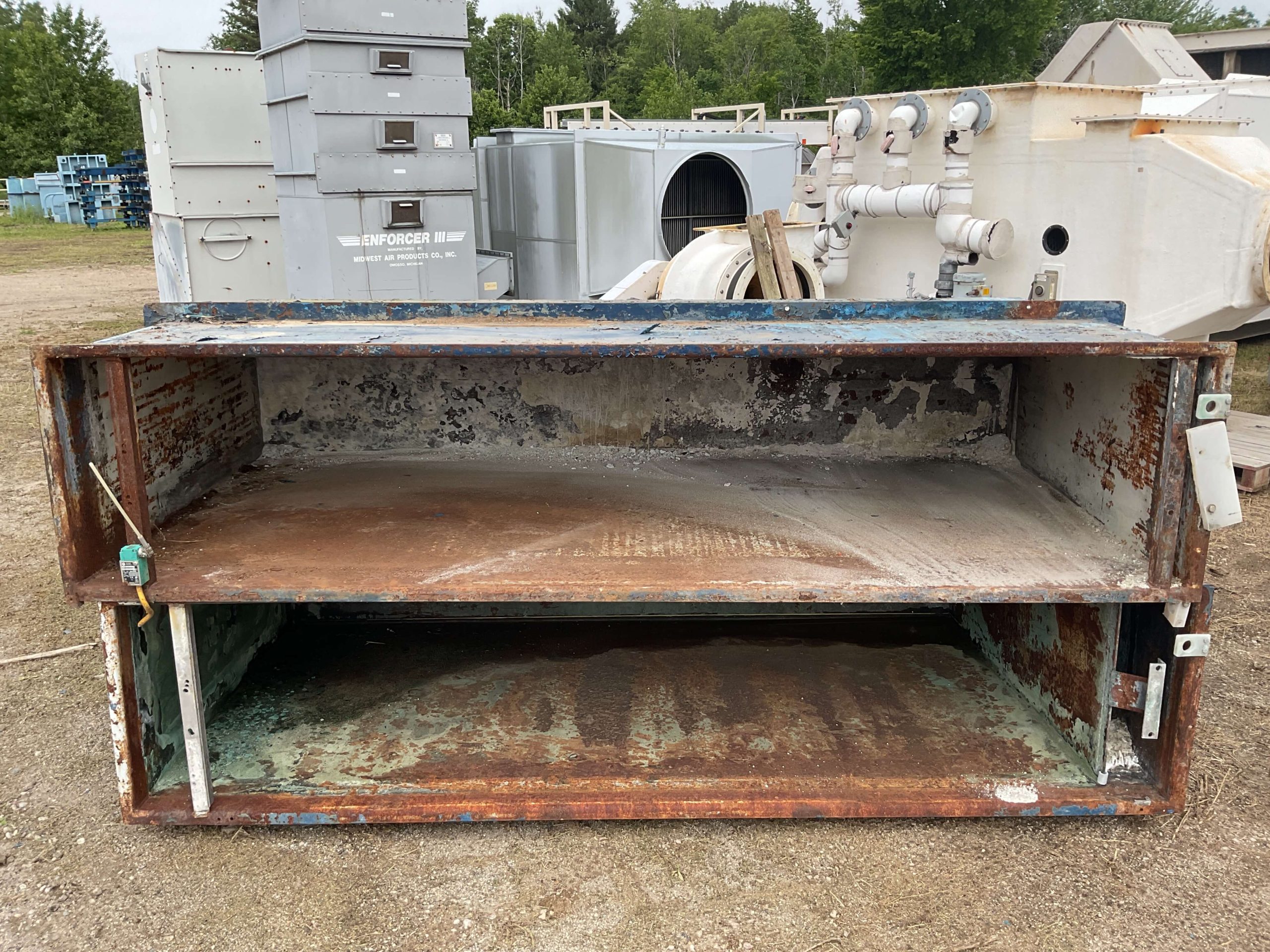 395 Gallon Steel Rectangular Tank RT2317 - Lanco Corporation | Used ...