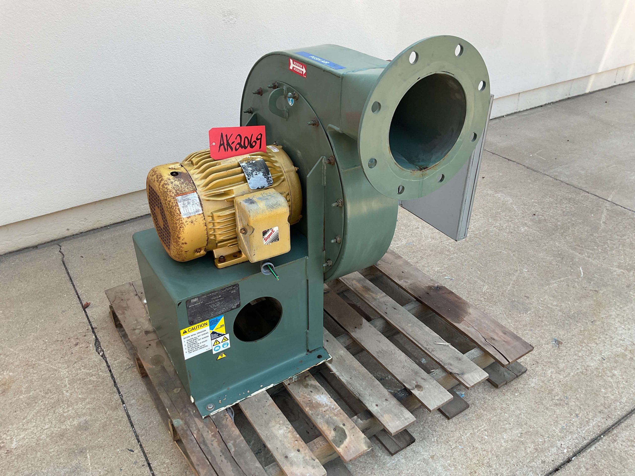 New York Blower 10 HP 230/460 Volt Air Knife Blower AK2069 - Lanco ...