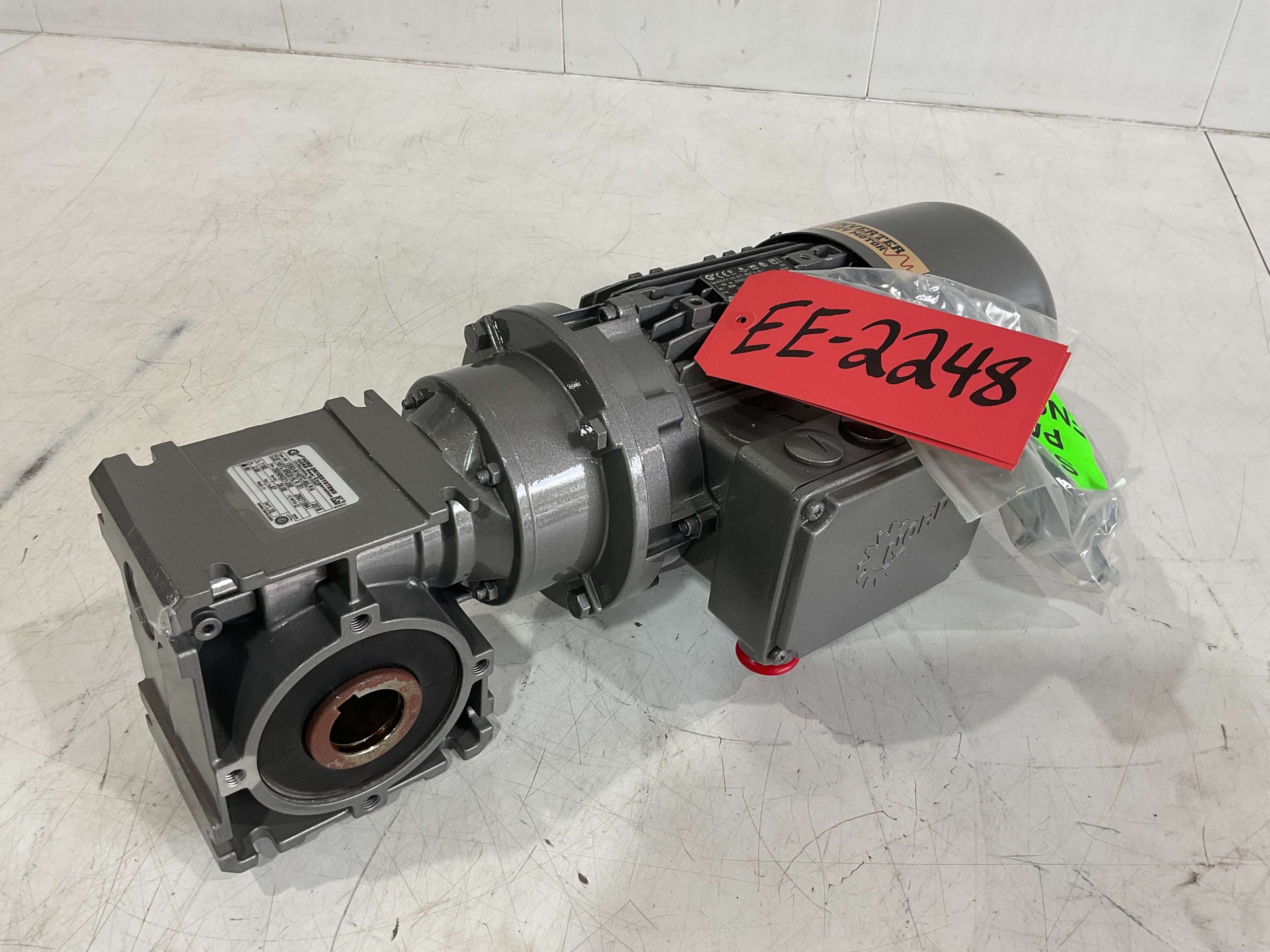 Nord Model 15163-N140TC-90LP/4 Inverter Duty Gear Motor with Brake ...