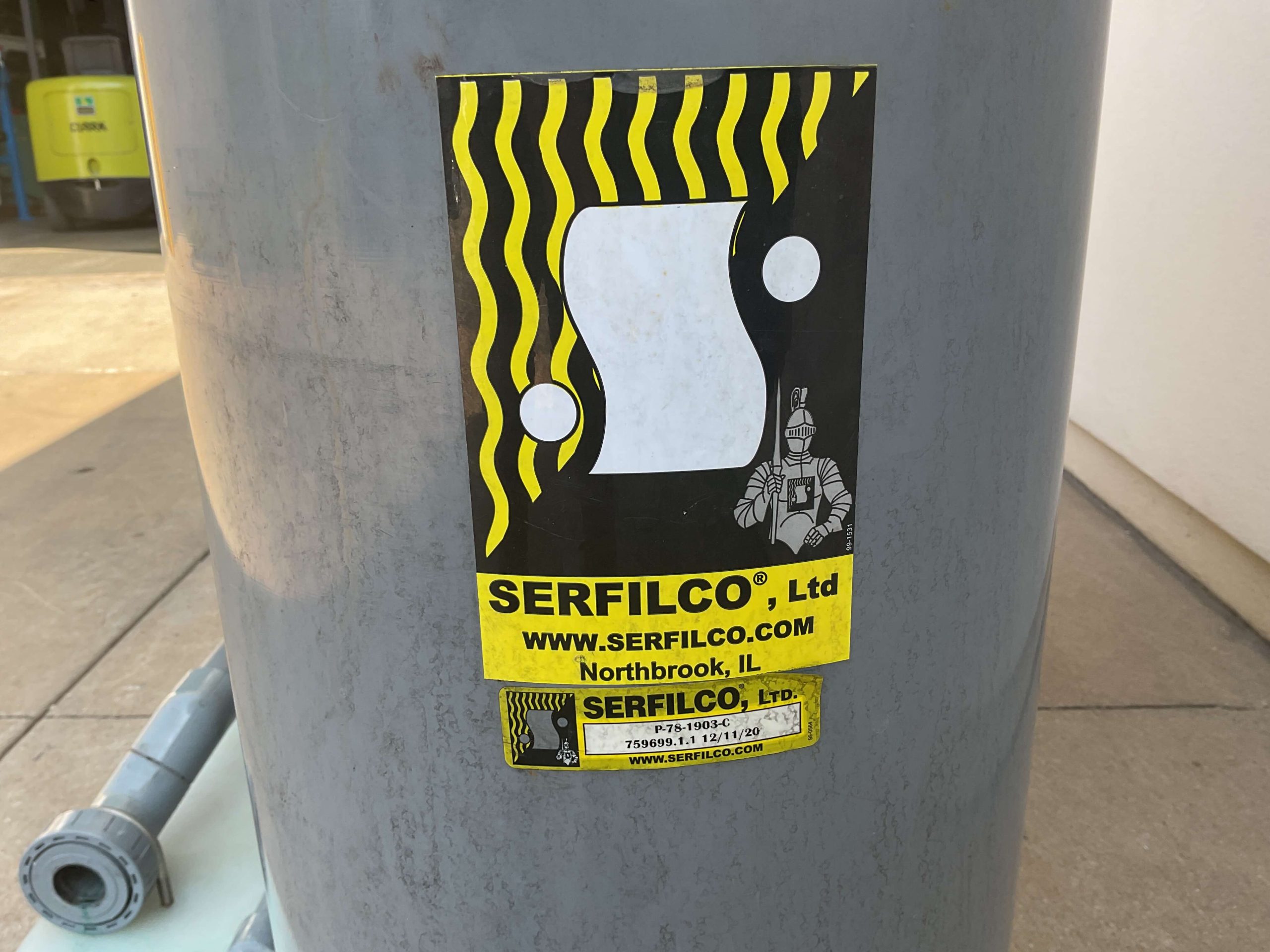 Slim Line 6000 GPH Horizontal Disc Filter F2696 - Lanco Corporation ...