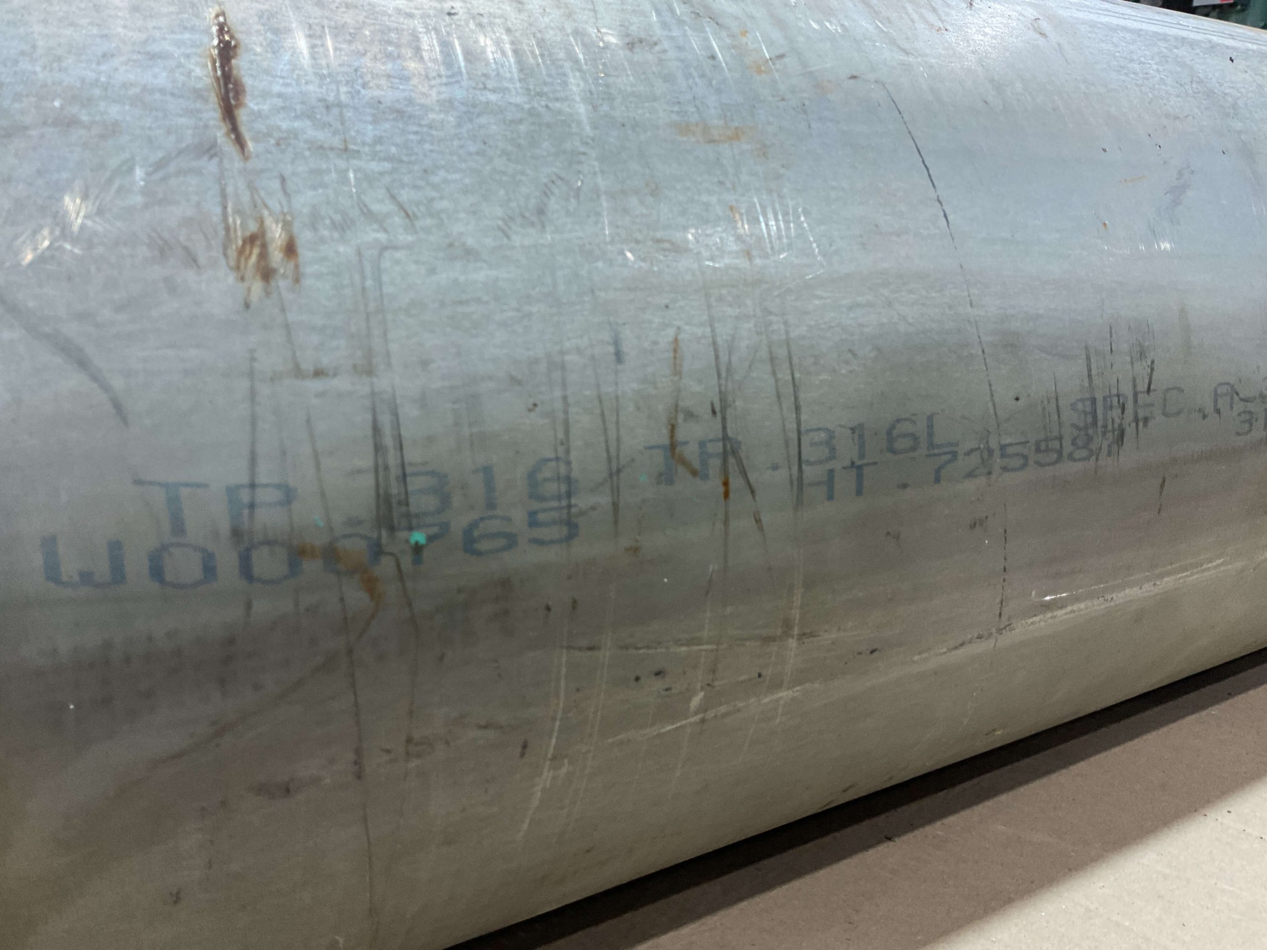 316 Stainless Steel Shell and Tube for Heat Exchanger HE2086 - Lanco ...