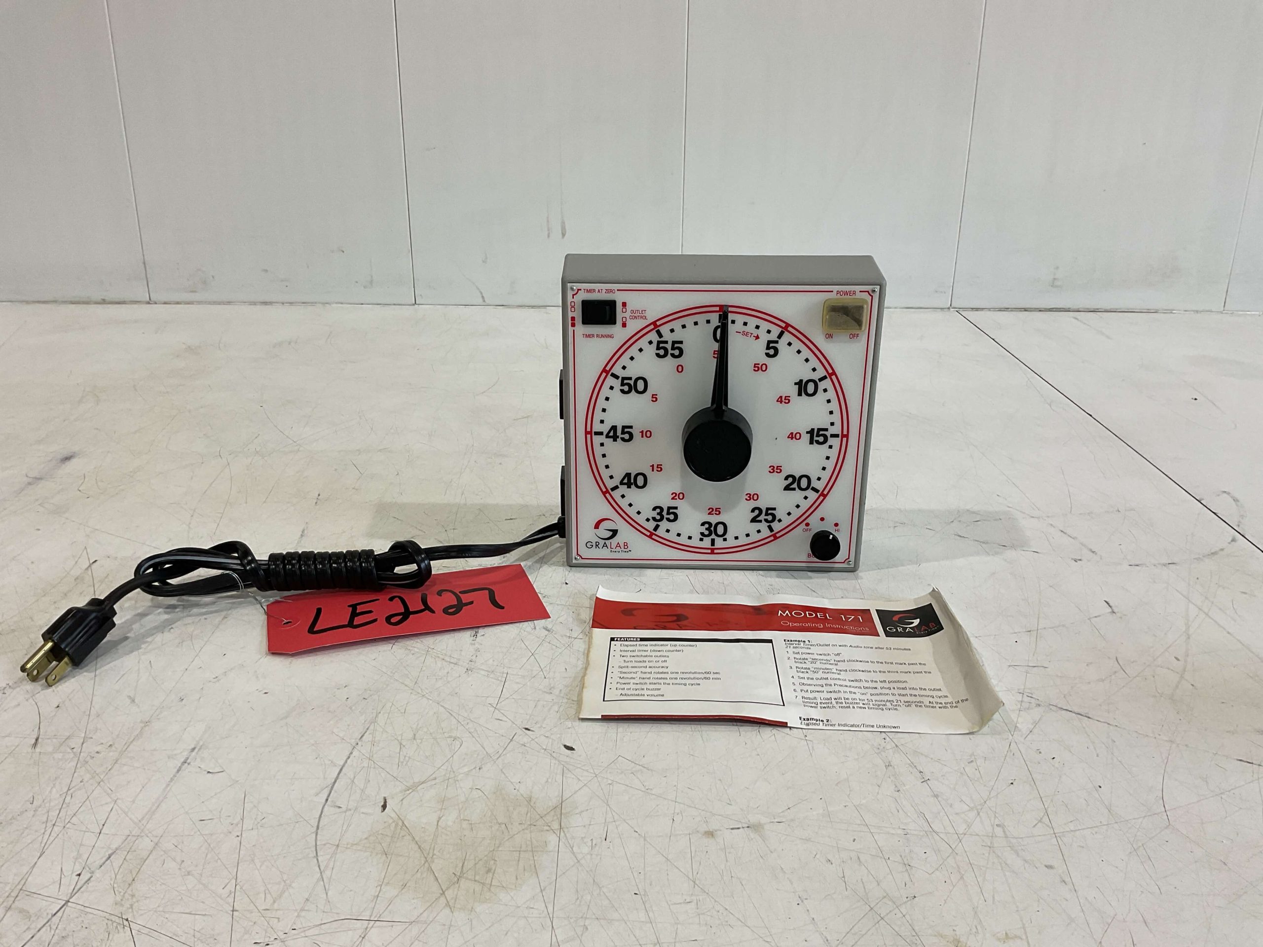 GraLab Model 171 Timer LE2127 - Lanco Corporation | Used Industrial ...