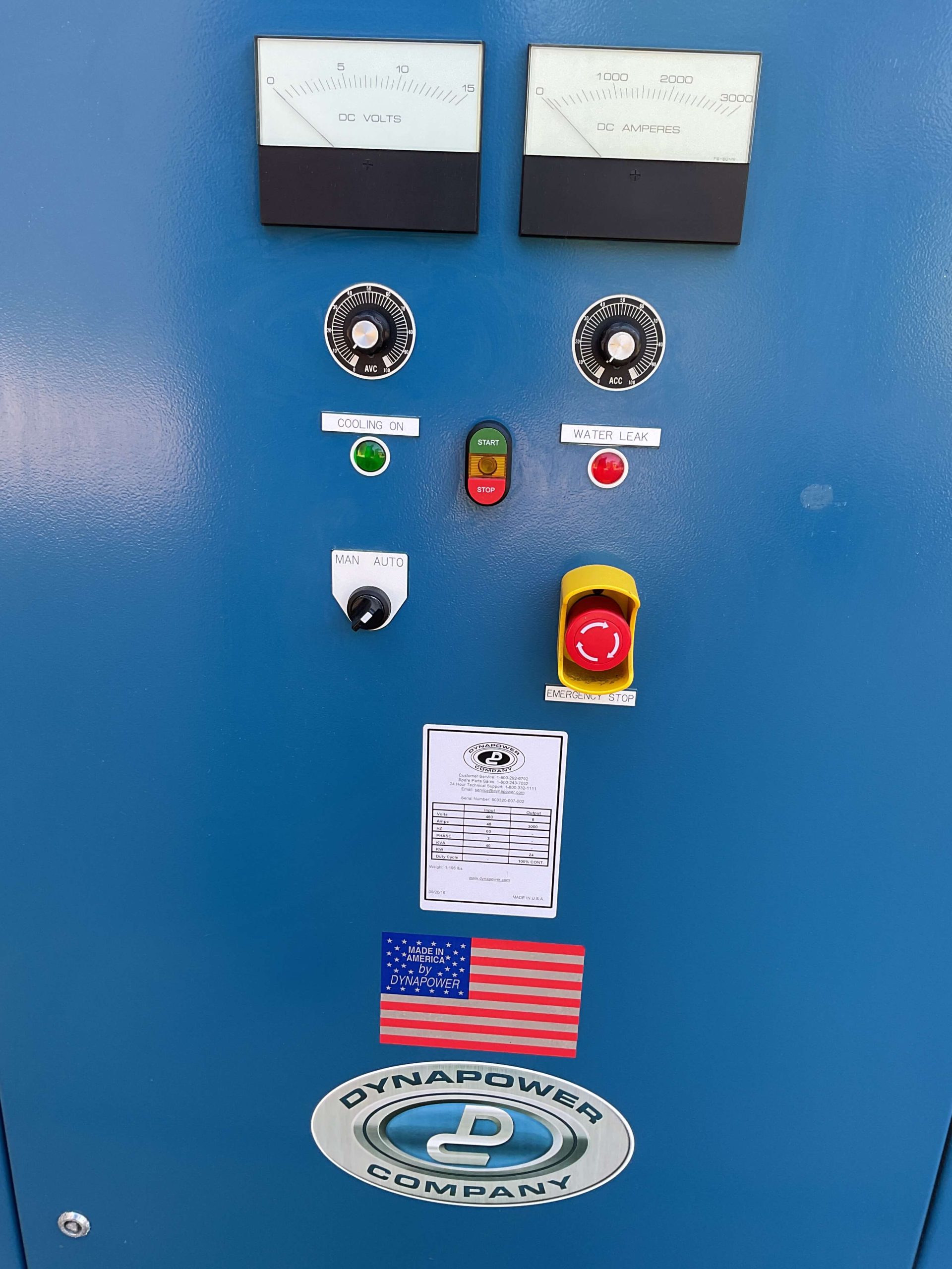 3000 Amp Dynapower 8 Volt Rectifier R3493 - Lanco Corporation | Used ...