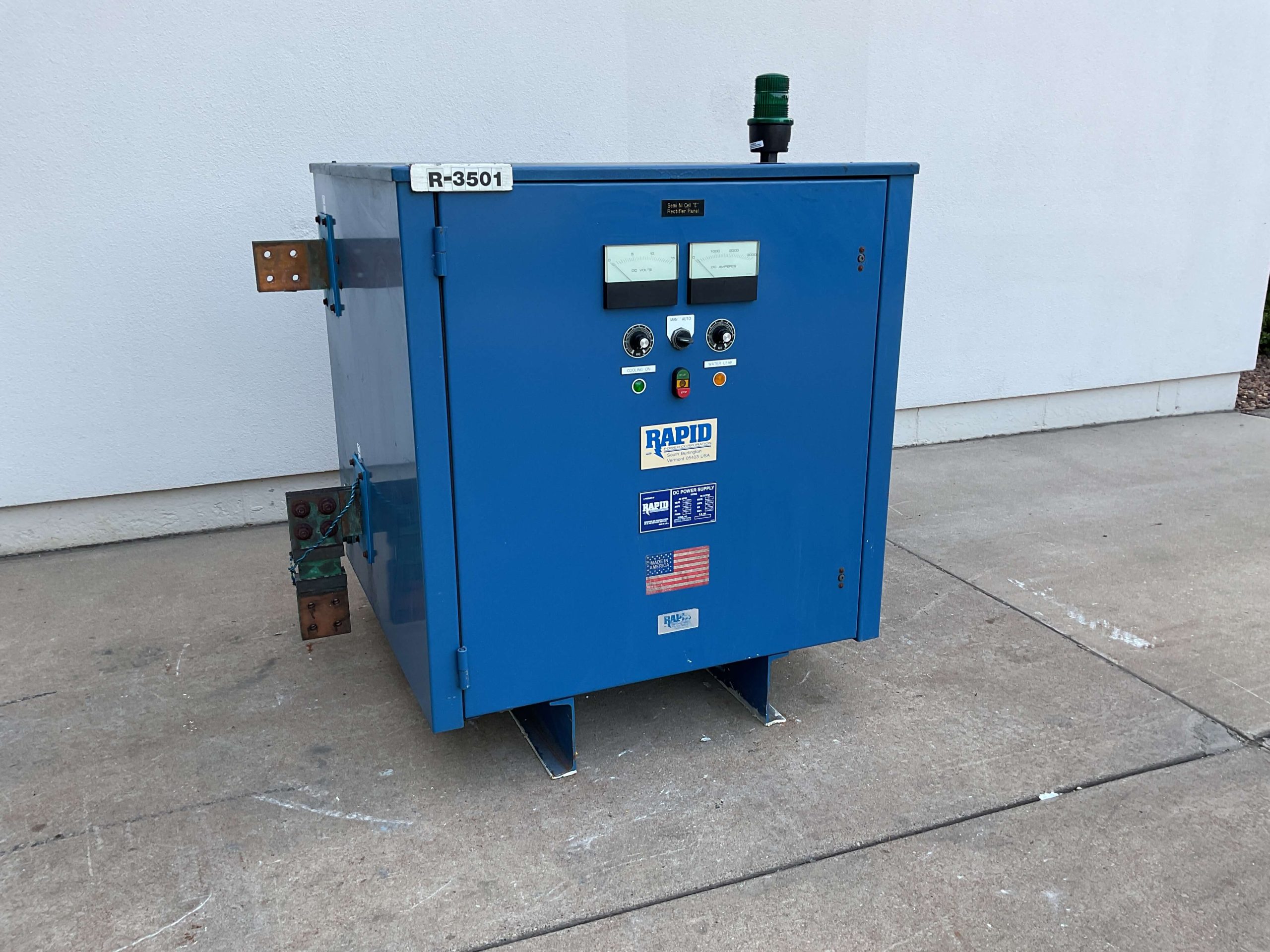 3000 Amp Rapid 12 Volt Rectifier R3501 - Lanco Corporation | Used ...