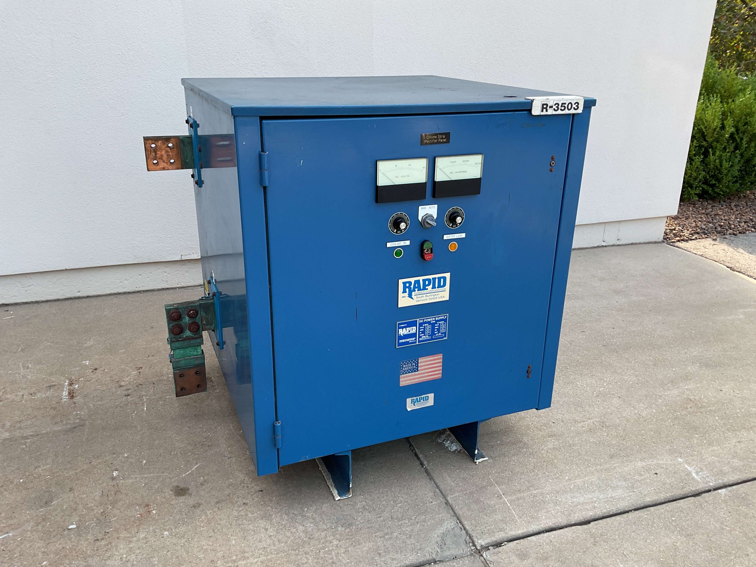 3000 Amp Rapid 12 Volt Rectifier R3503 - Lanco Corporation | Used ...