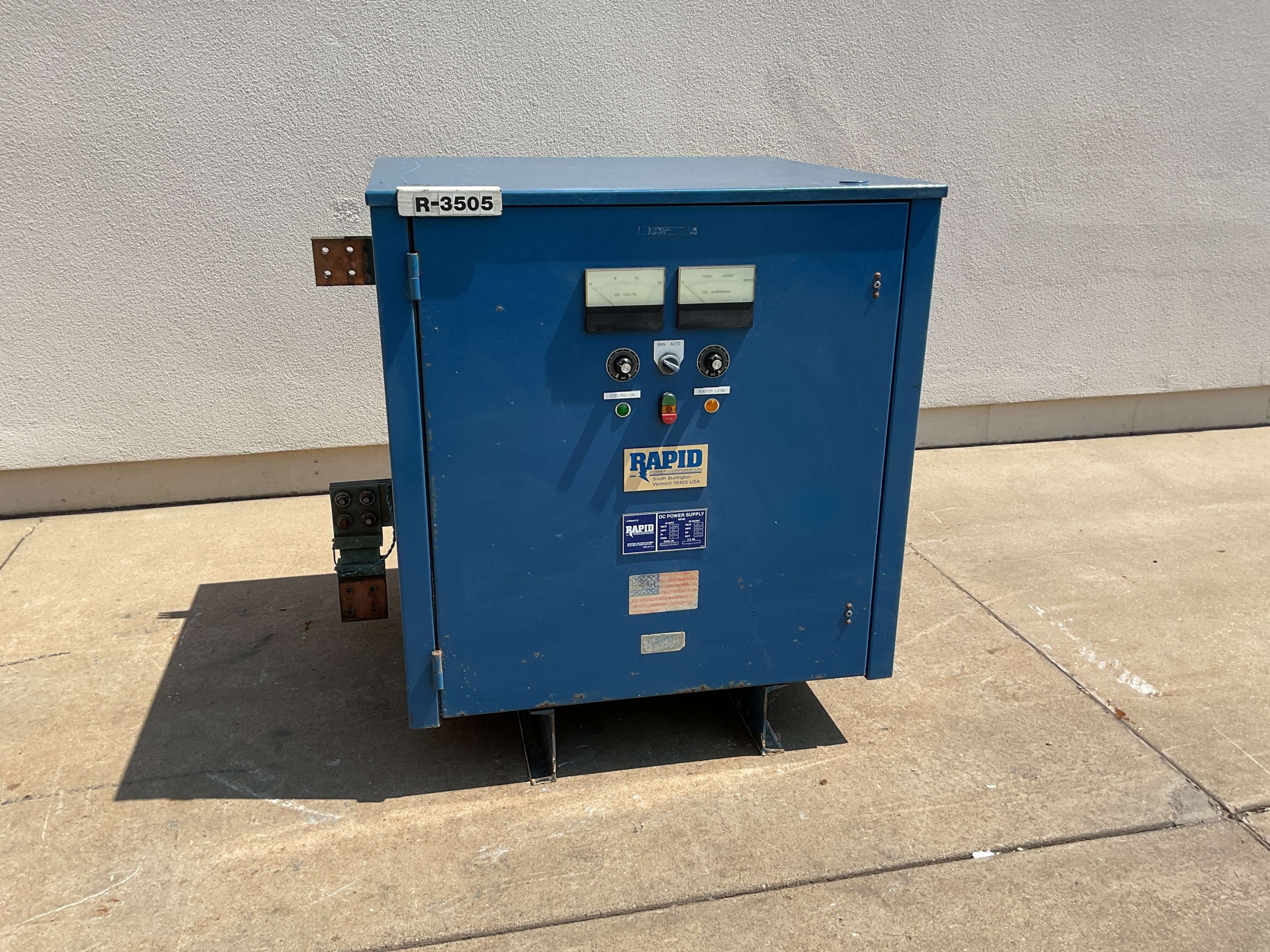3000 Amp Rapid 12 Volt Rectifier R3505 - Lanco Corporation | Used ...