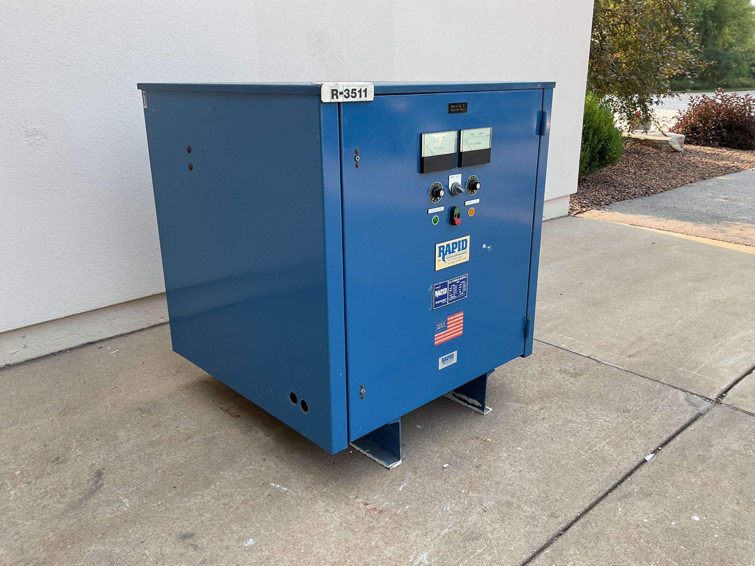 3000 Amp Rapid 12 Volt Rectifier R3511 - Lanco Corporation | Used ...