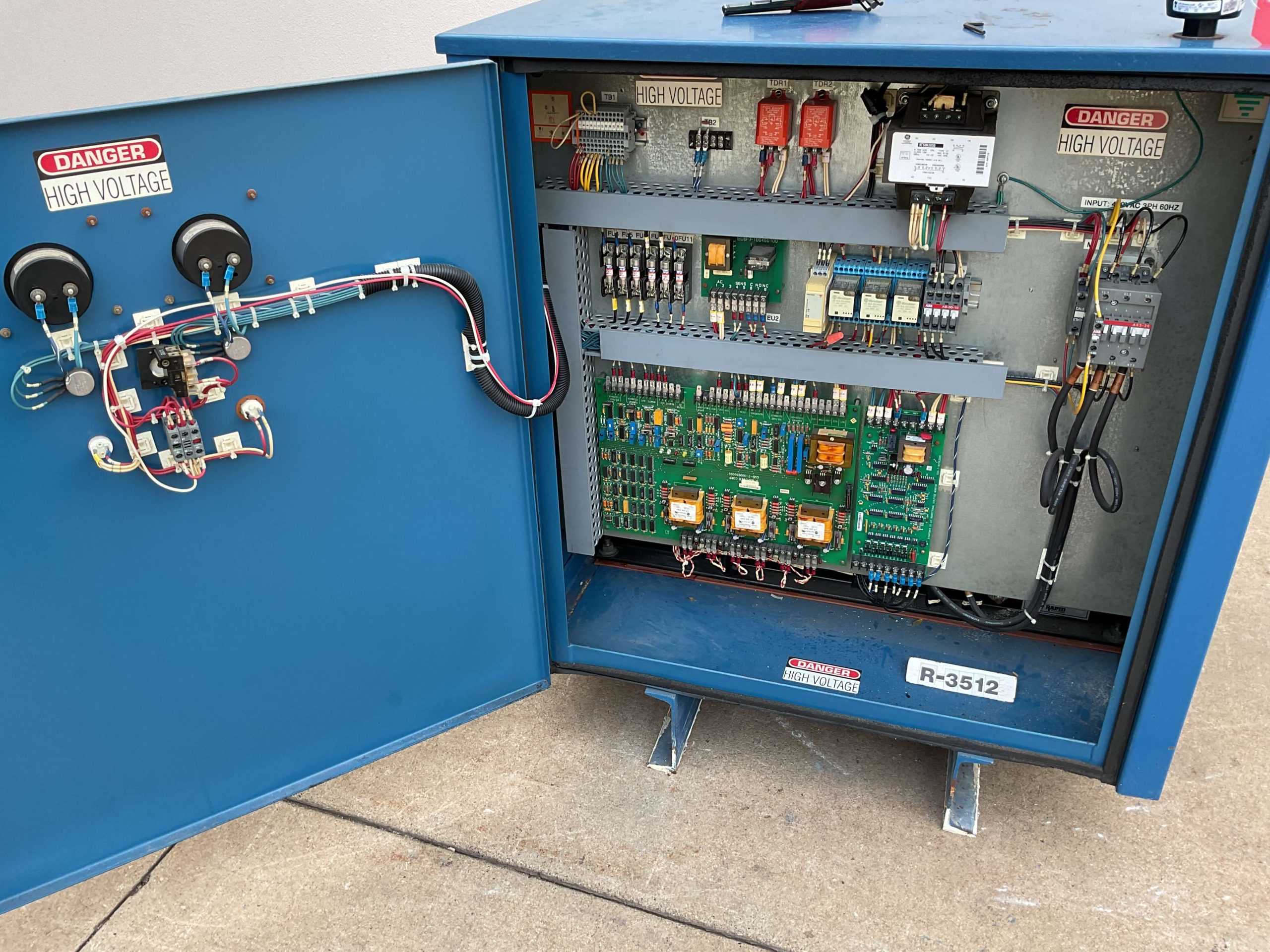 3000 Amp Rapid 12 Volt Rectifier R3512 - Lanco Corporation | Used Industrial Equipment