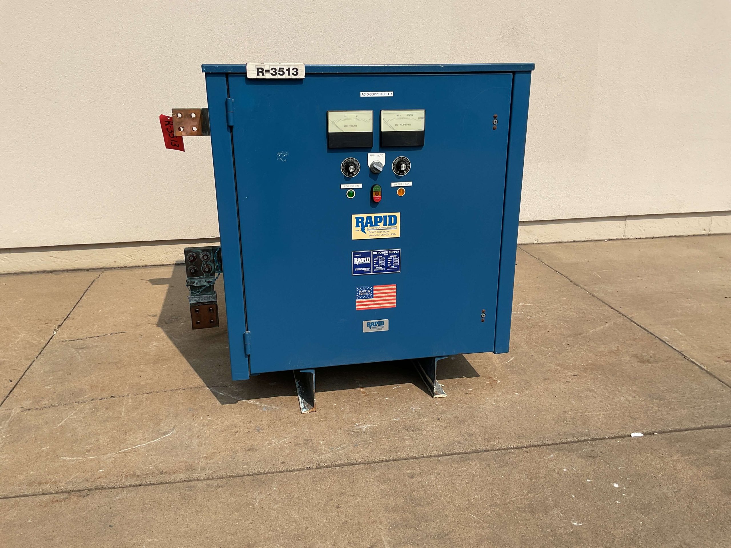 3000 Amp Rapid 9 Volt Rectifier R3513 - Lanco Corporation | Used ...