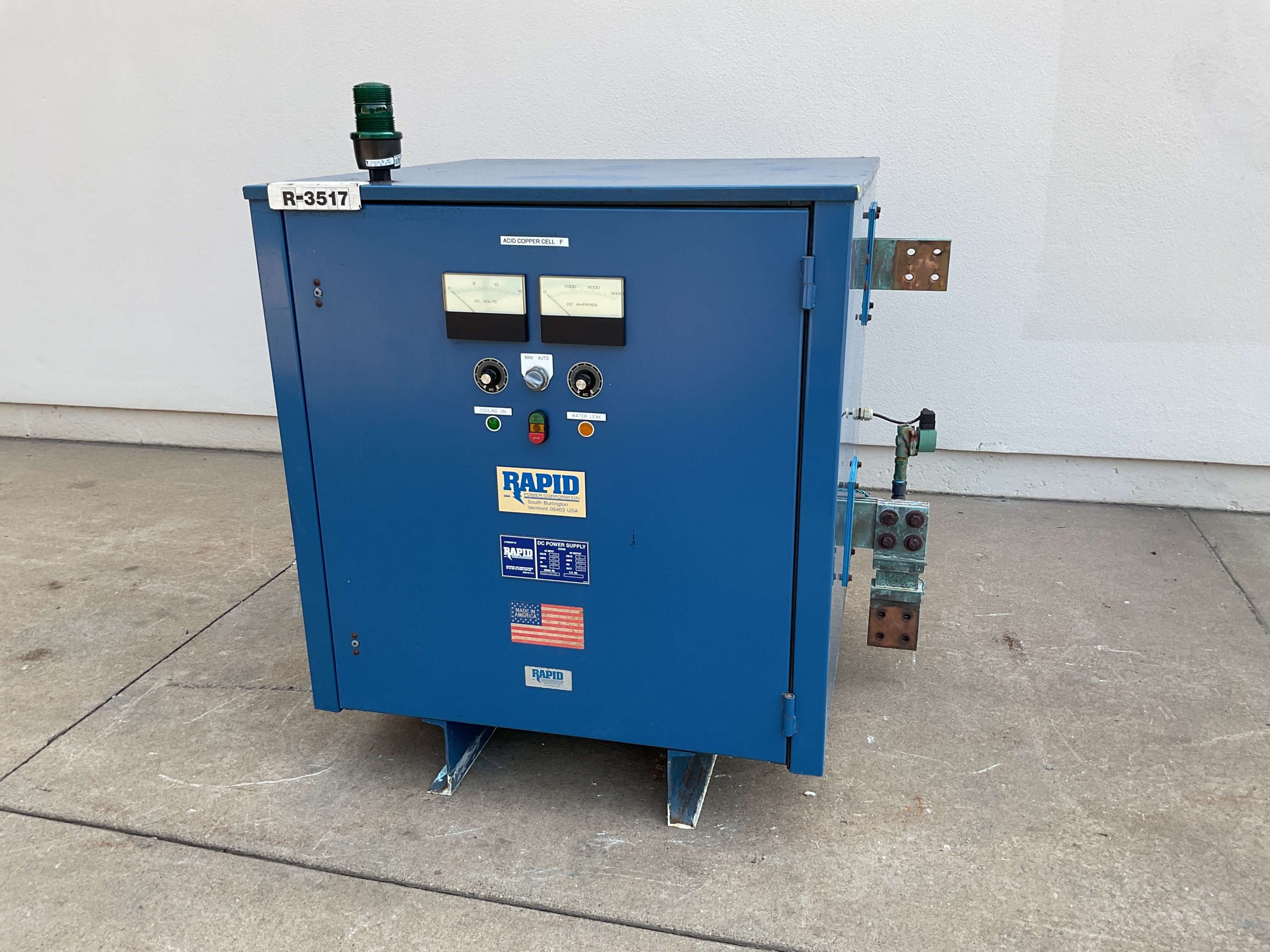 3000 Amp Rapid 9 Volt Rectifier R3517 - Lanco Corporation | Used ...