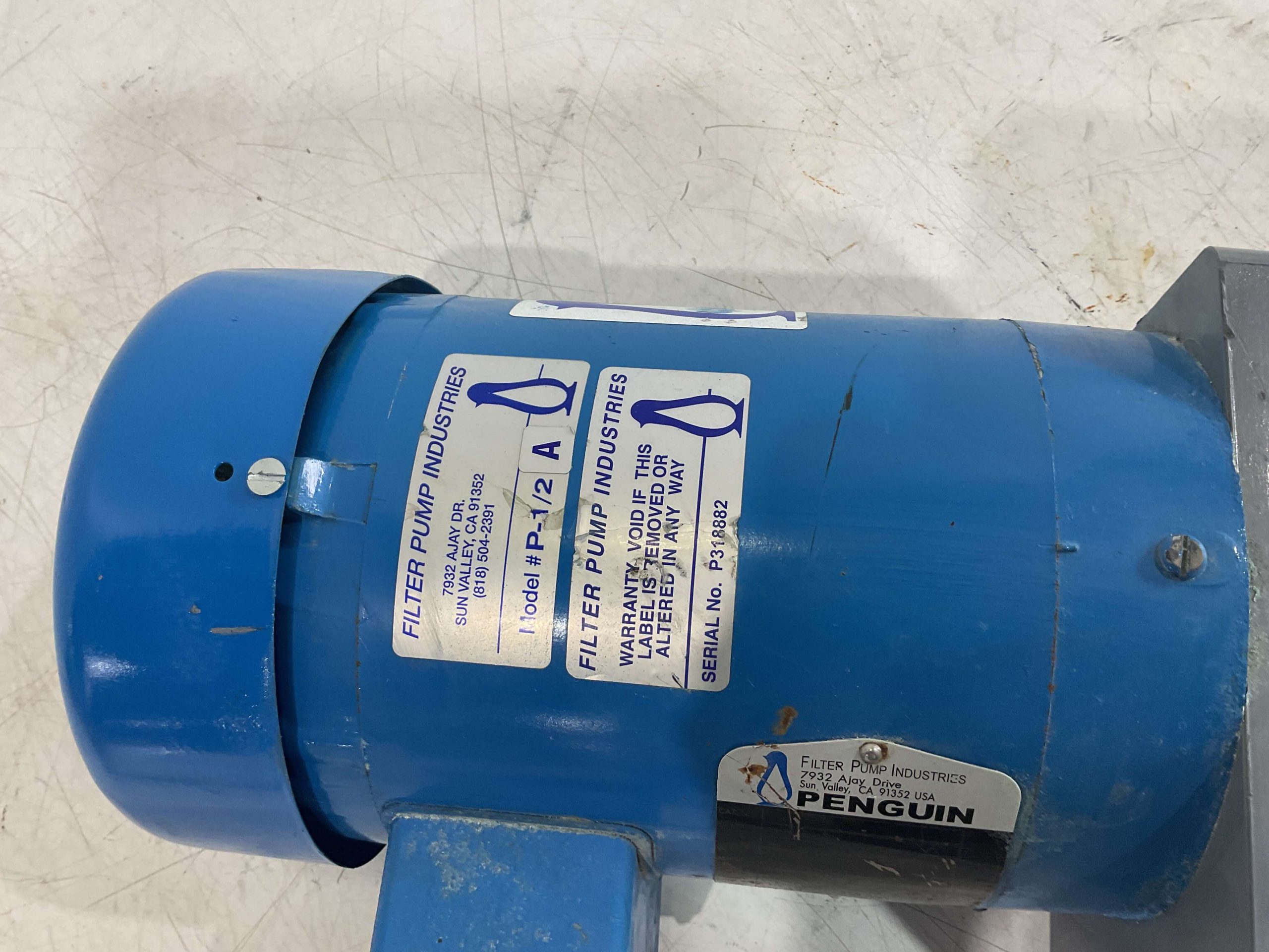 Penguin .50 HP 1" Inlet .75" Outlet Centrifugal Pump CP2357 - Lanco ...