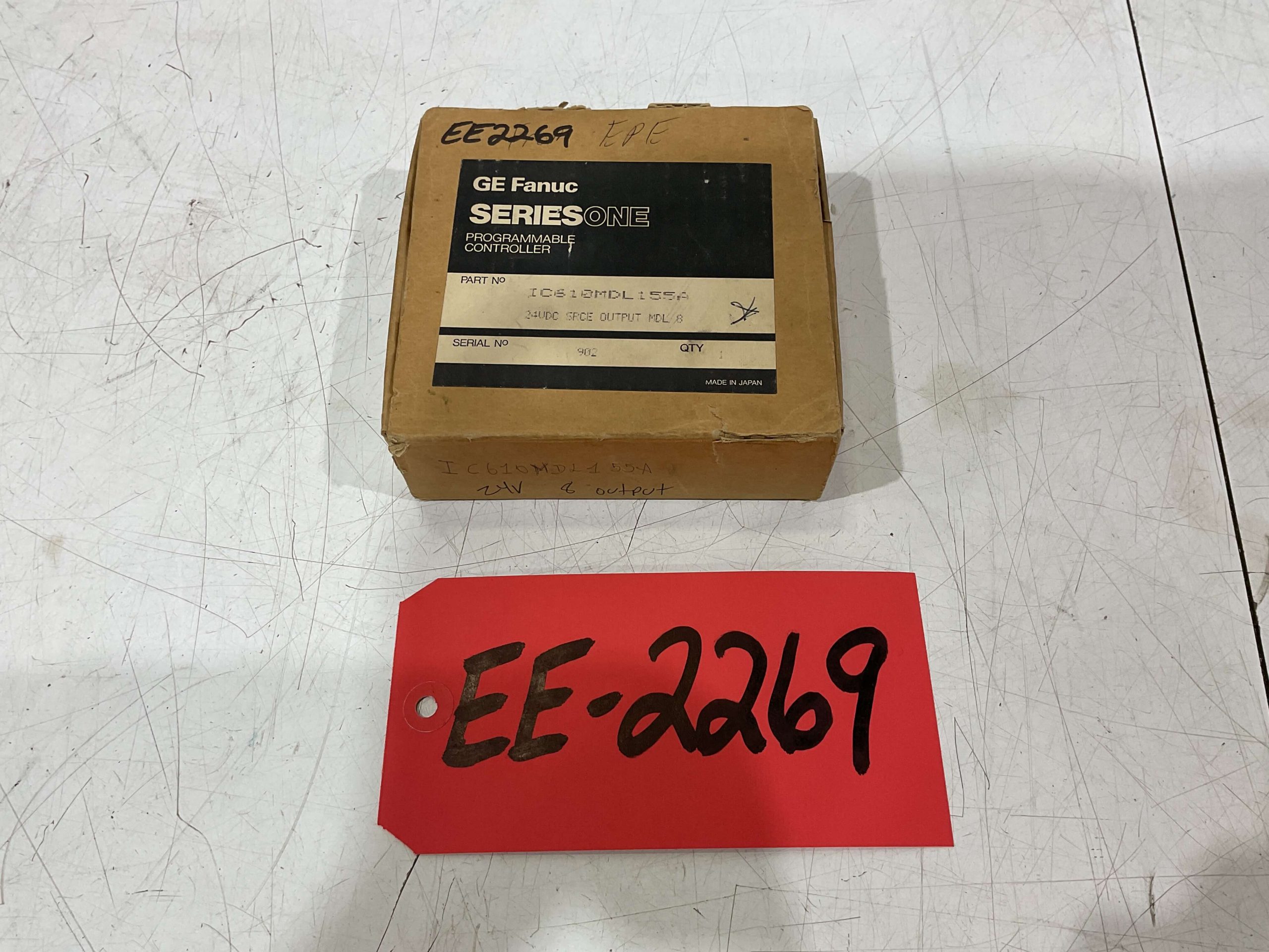 GE Fanuc Series One 8 Point 24 Volt Output Module EE2269 - Lanco ...