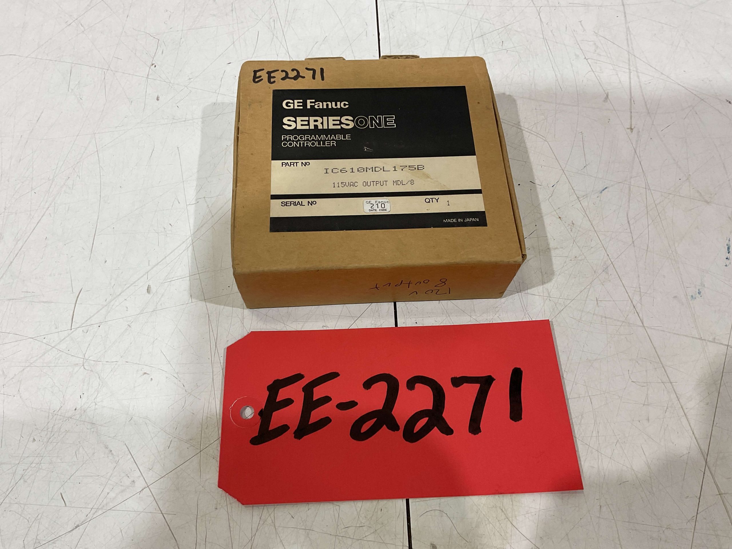 GE Fanuc Series One 8 Point 115 Vac Output Module EE2271 - Lanco ...