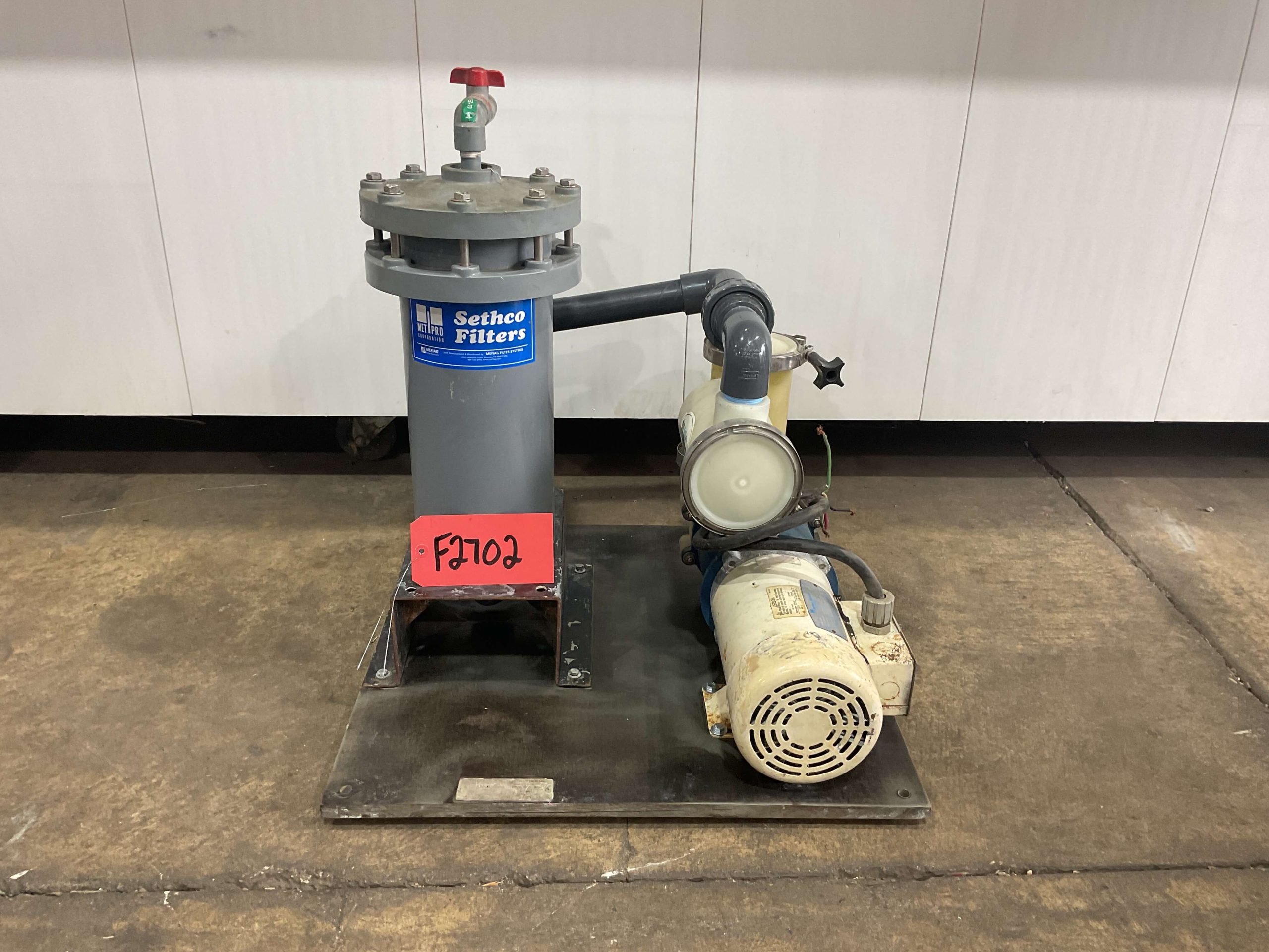 Sethco 300 GPH Cartridge Filter F2702 - Lanco Corporation | Used ...