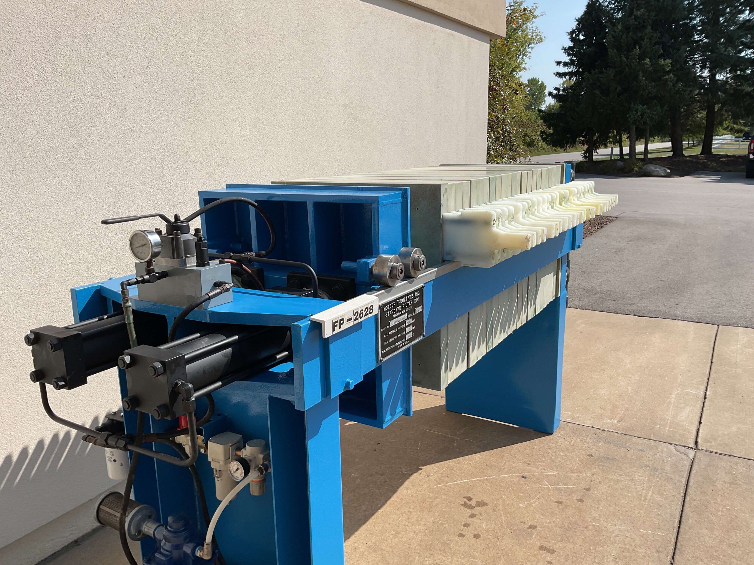 Hoesch 7 Cu' Air/Hydraulic Filter Press FP2628 - Lanco Corporation ...