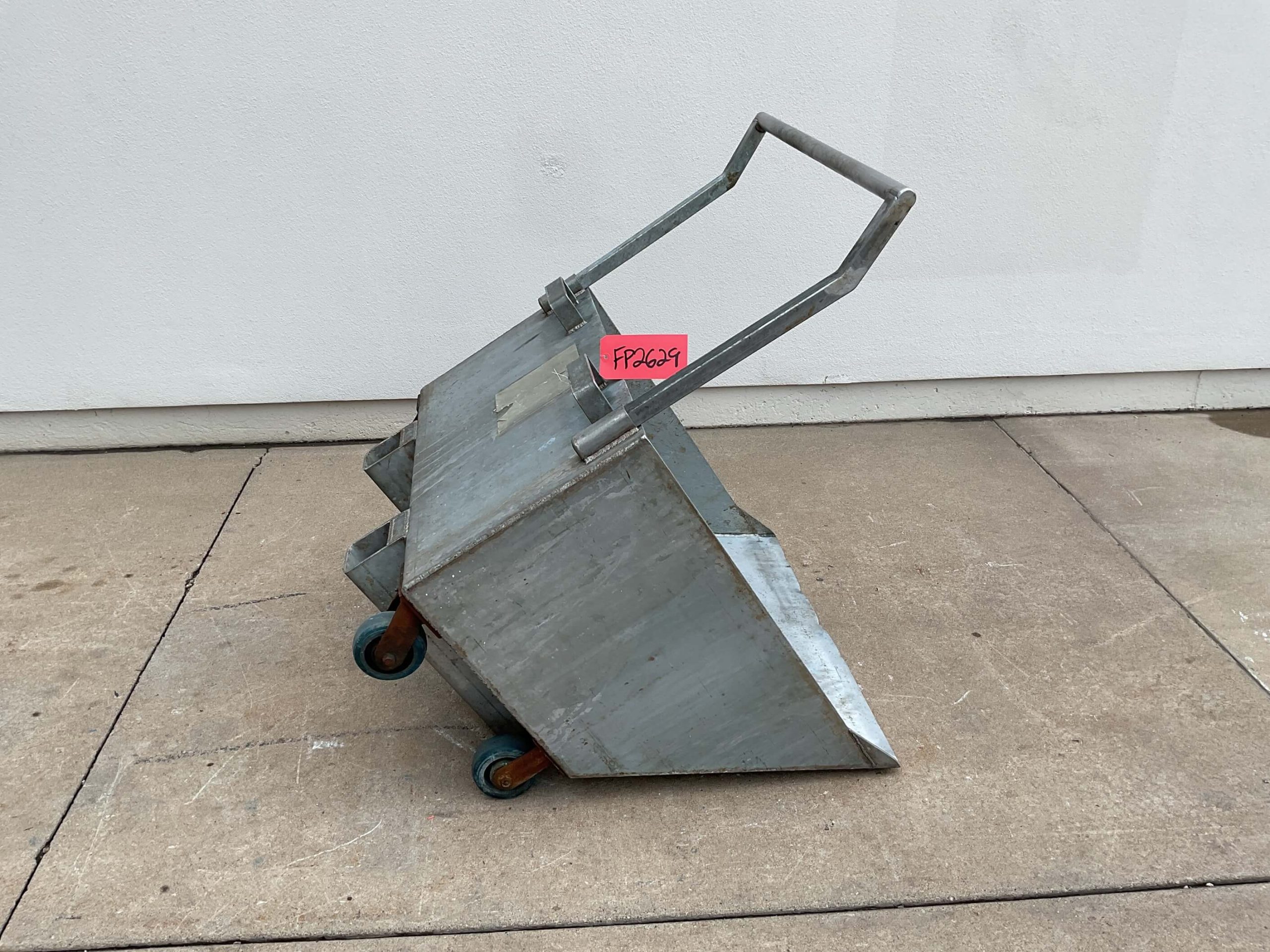 7 Cu' Stainless Steel Sludge Hopper FP2629 - Lanco Corporation | Used ...