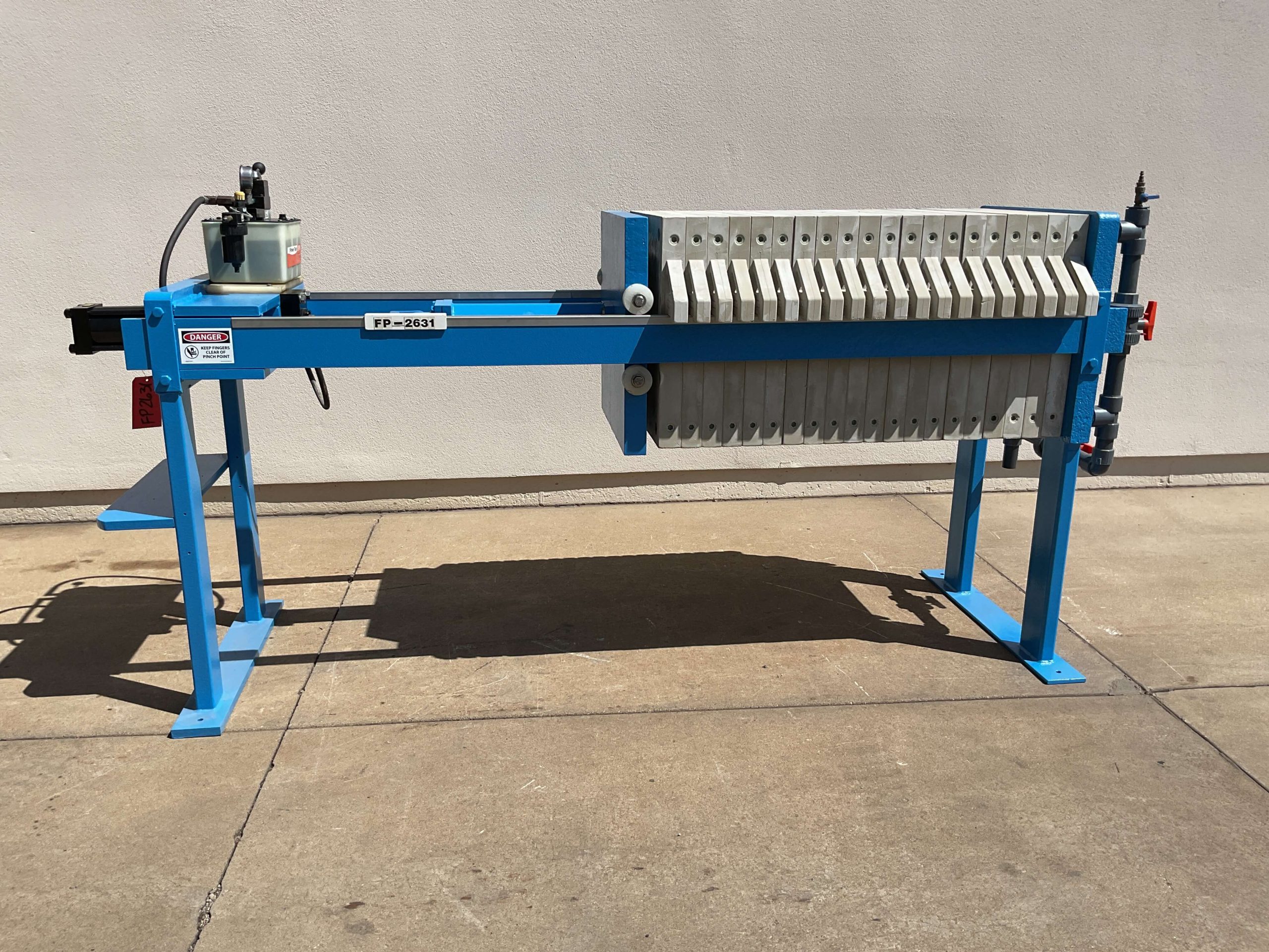 Lanco Style 6 Cu' Air/Hydraulic Filter Press FP2631 - Lanco Corporation ...