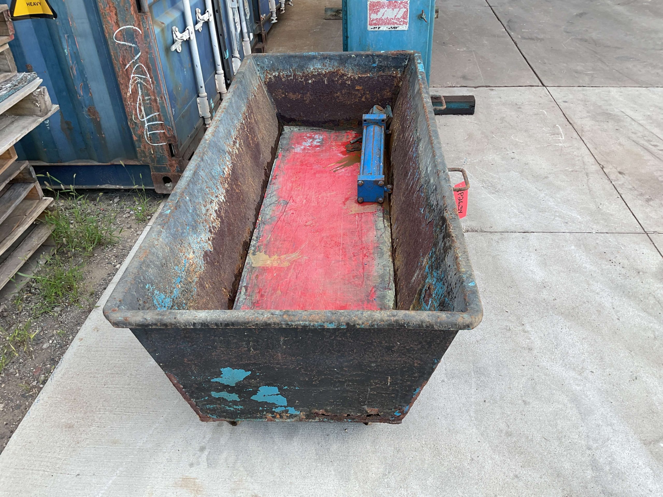 9 Cu' Sludge Hopper FP2634 - Lanco Corporation | Used Industrial Equipment
