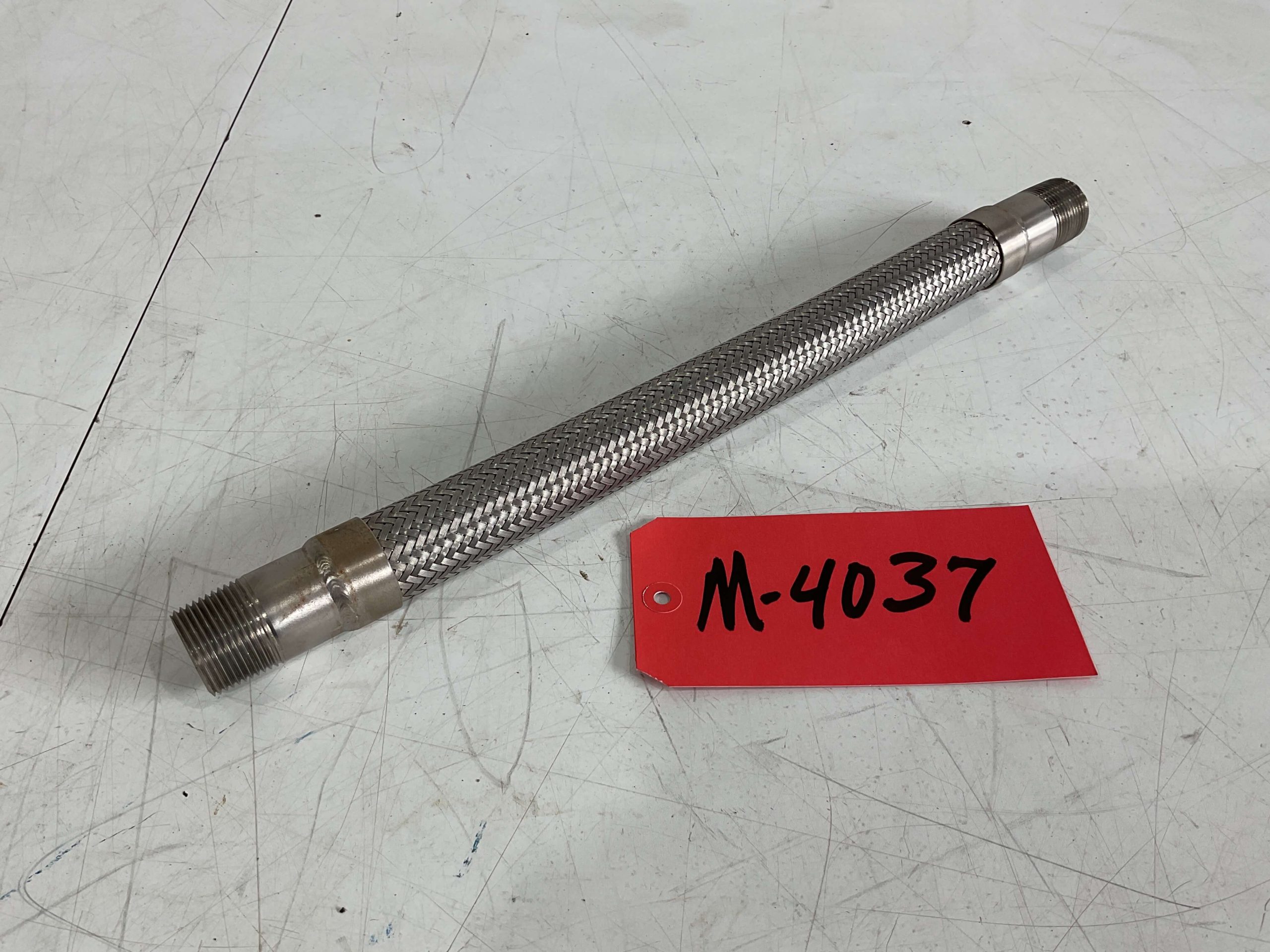 Hose Master 304 Stainless Steel Flex Hose M4037 - Lanco Corporation ...