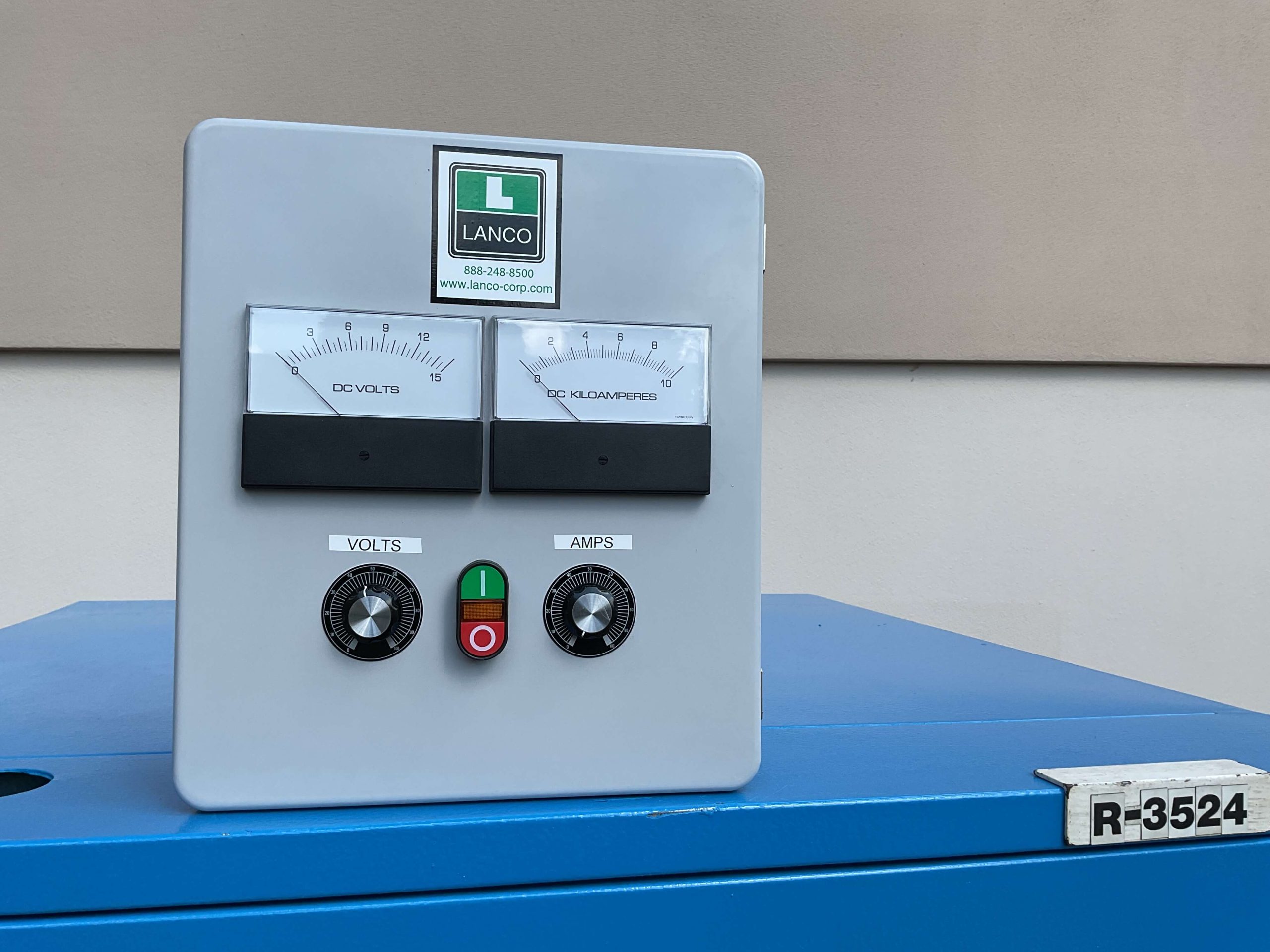 10000 Amp Rapid 12 Volt Rectifier R3524 - Lanco Corporation | Used ...