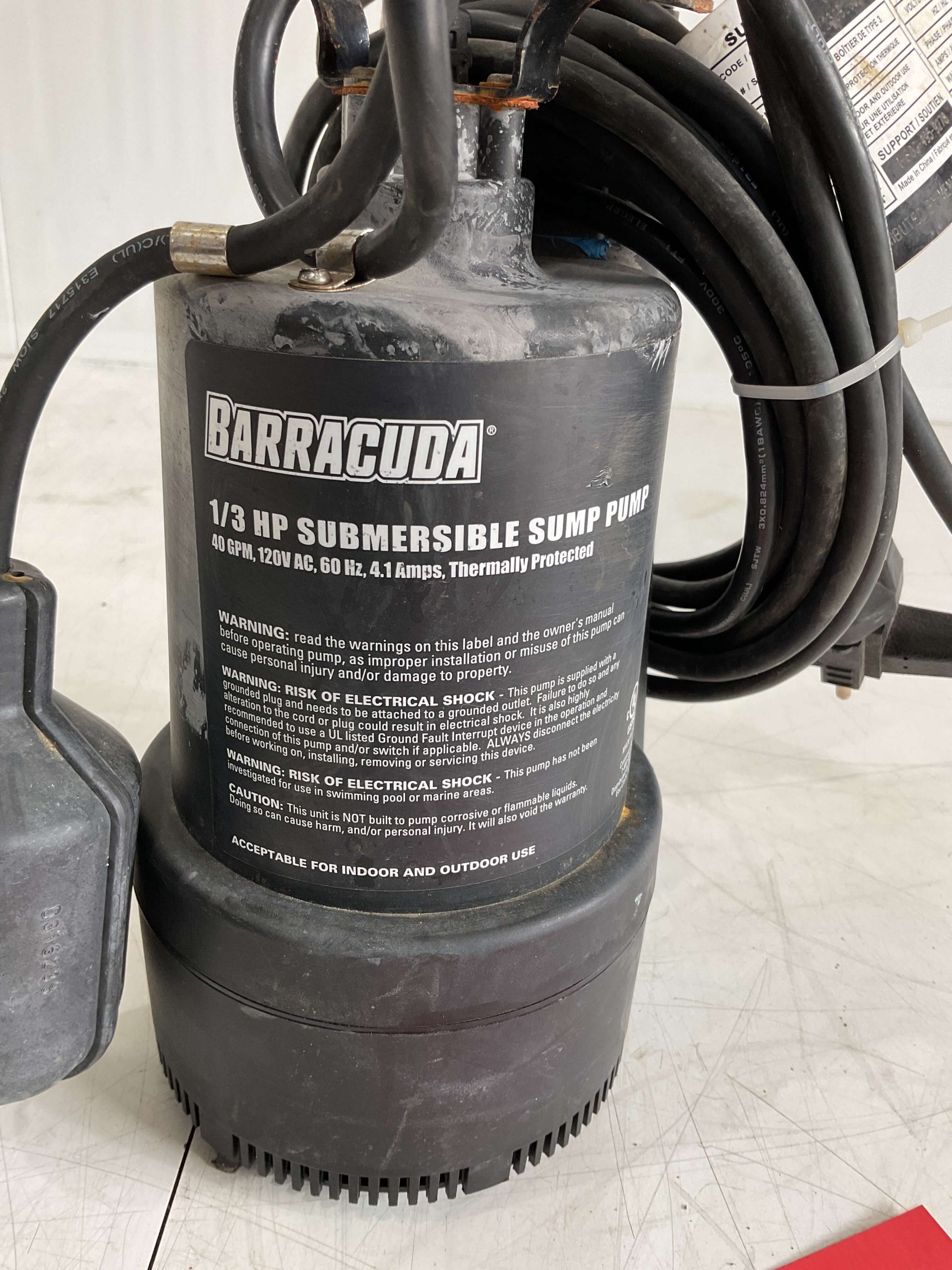 Barracuda .33 HP 1" Inlet 1" Outlet Centrifugal Pump CP2376 - Lanco ...