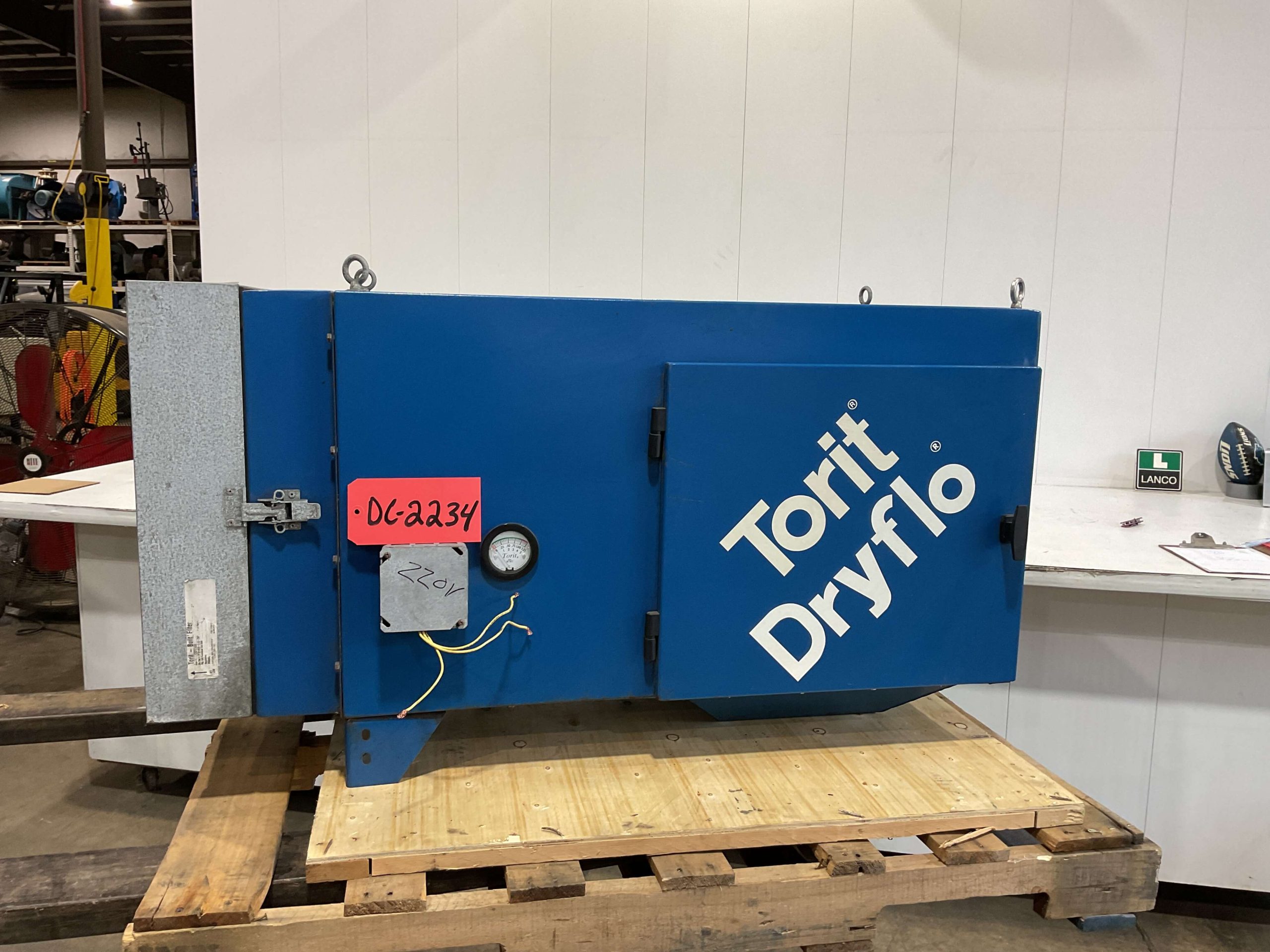 Torit 800 CFM Model DMC-MMB Dry-Flo Mist Collector DC2234 - Lanco ...