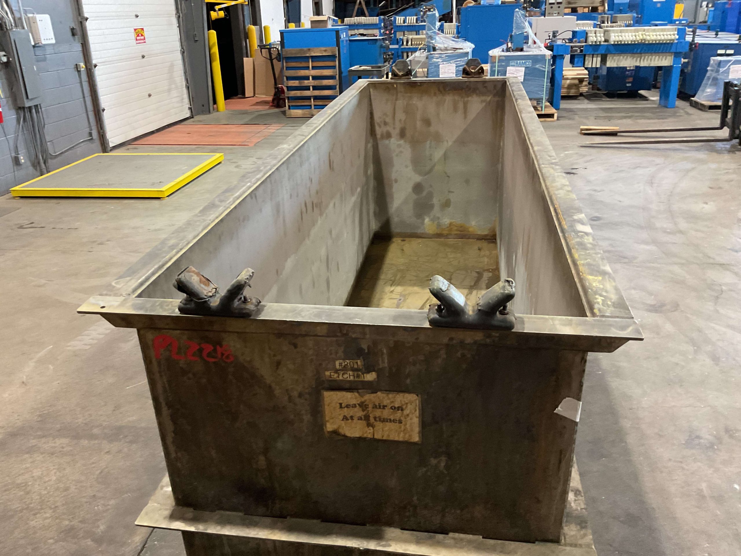 8 Station Manual Plating Line PL2218 - Lanco Corporation | Used ...
