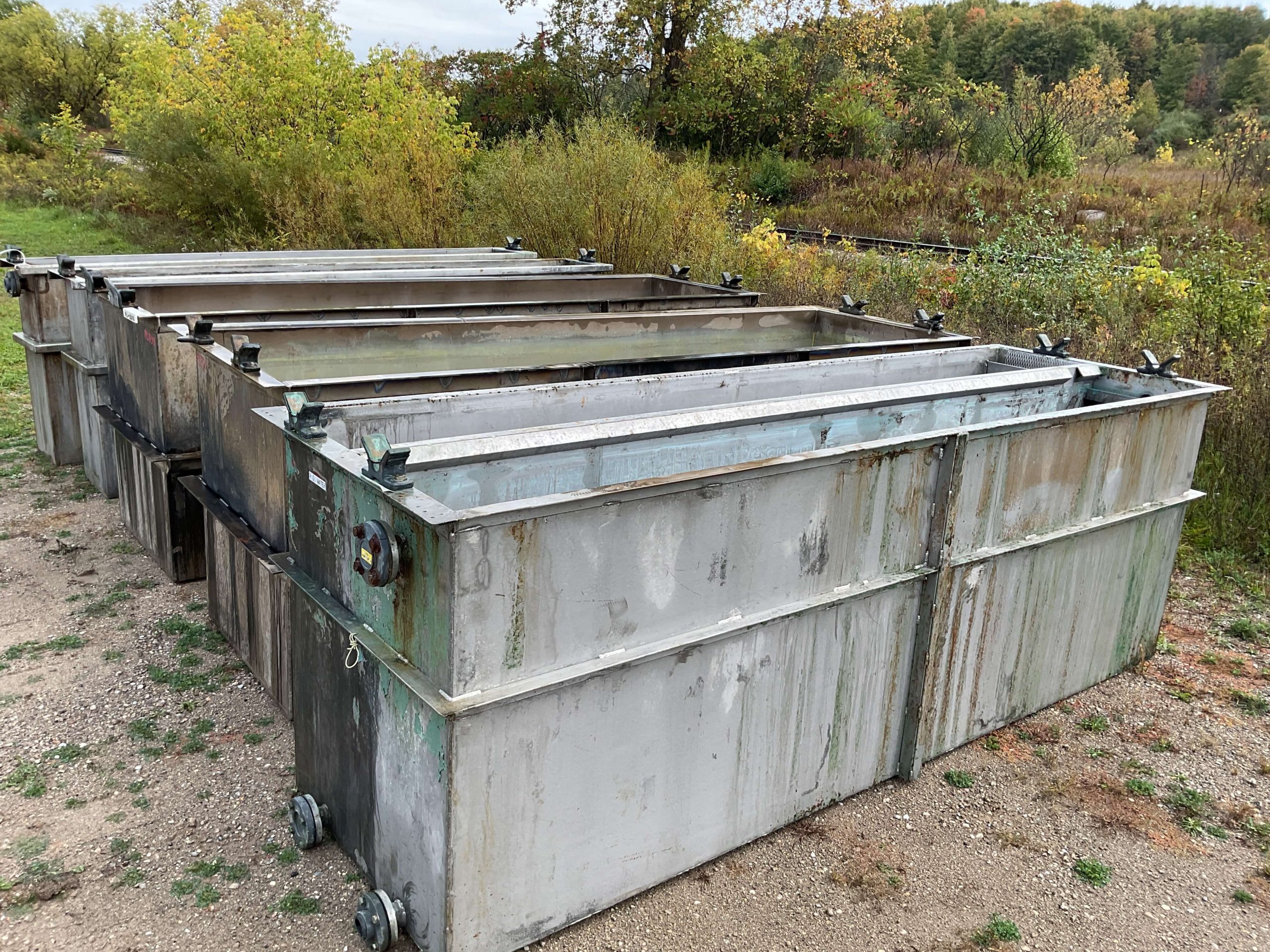 8 Station Manual Plating Line PL2218 - Lanco Corporation | Used ...
