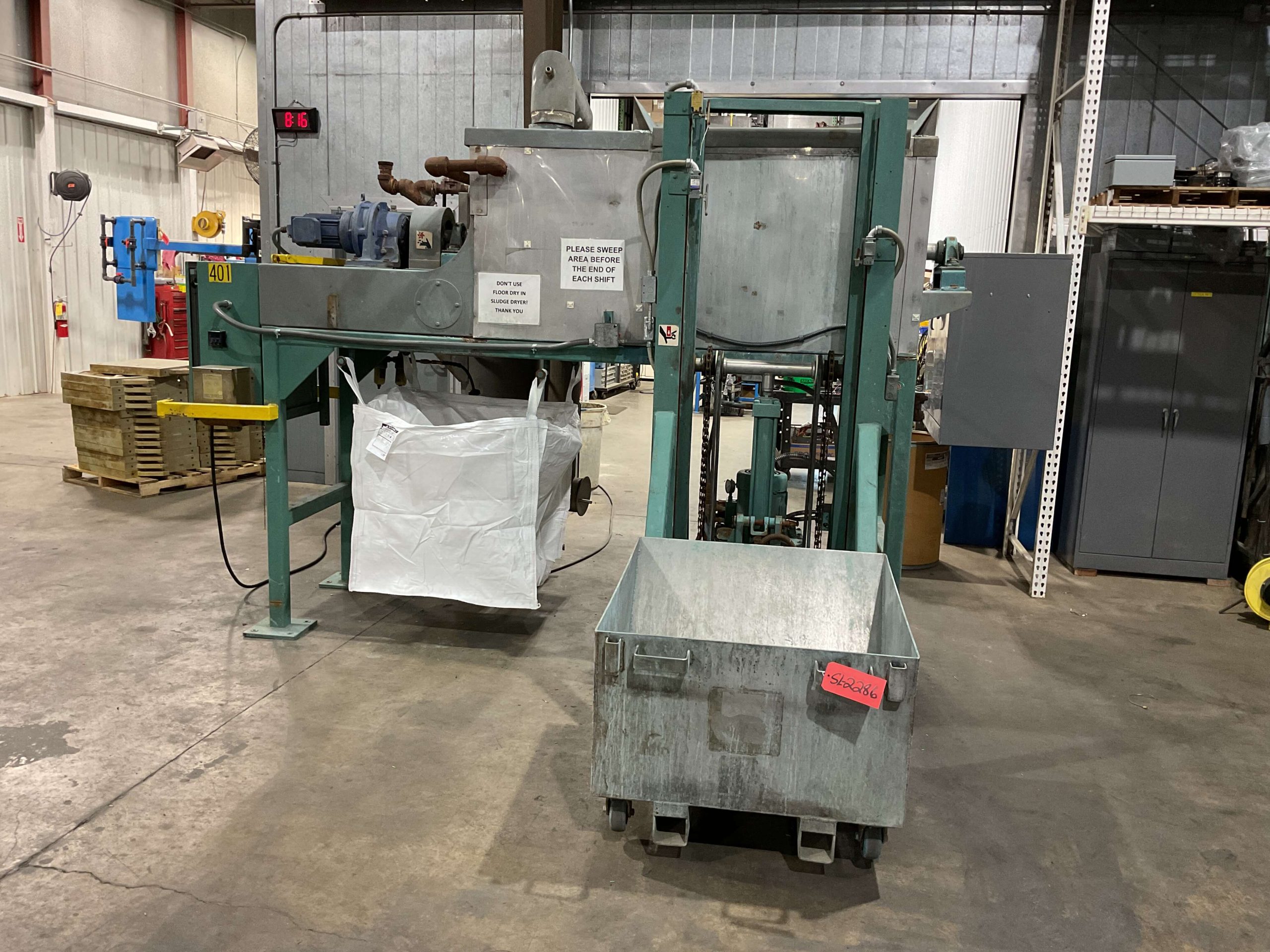 Hoffland Environmental SS Semi-Automatic Steam Batch Sludge Dryer ...