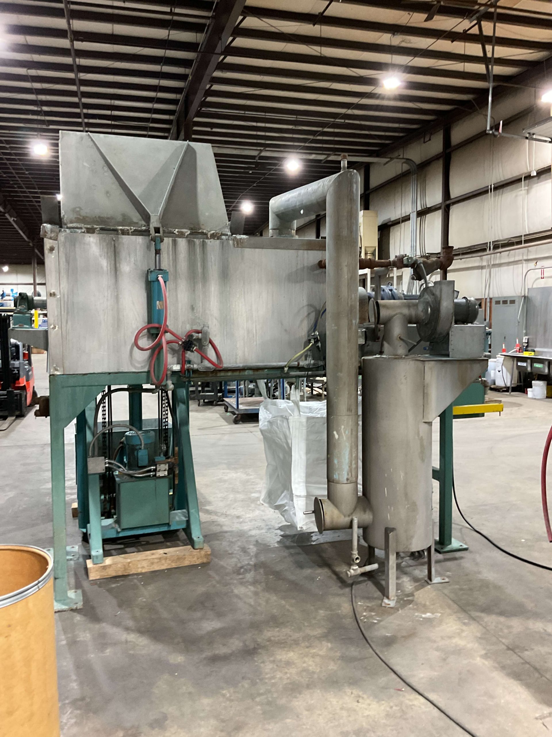 Hoffland Environmental SS Semi-Automatic Steam Batch Sludge Dryer ...