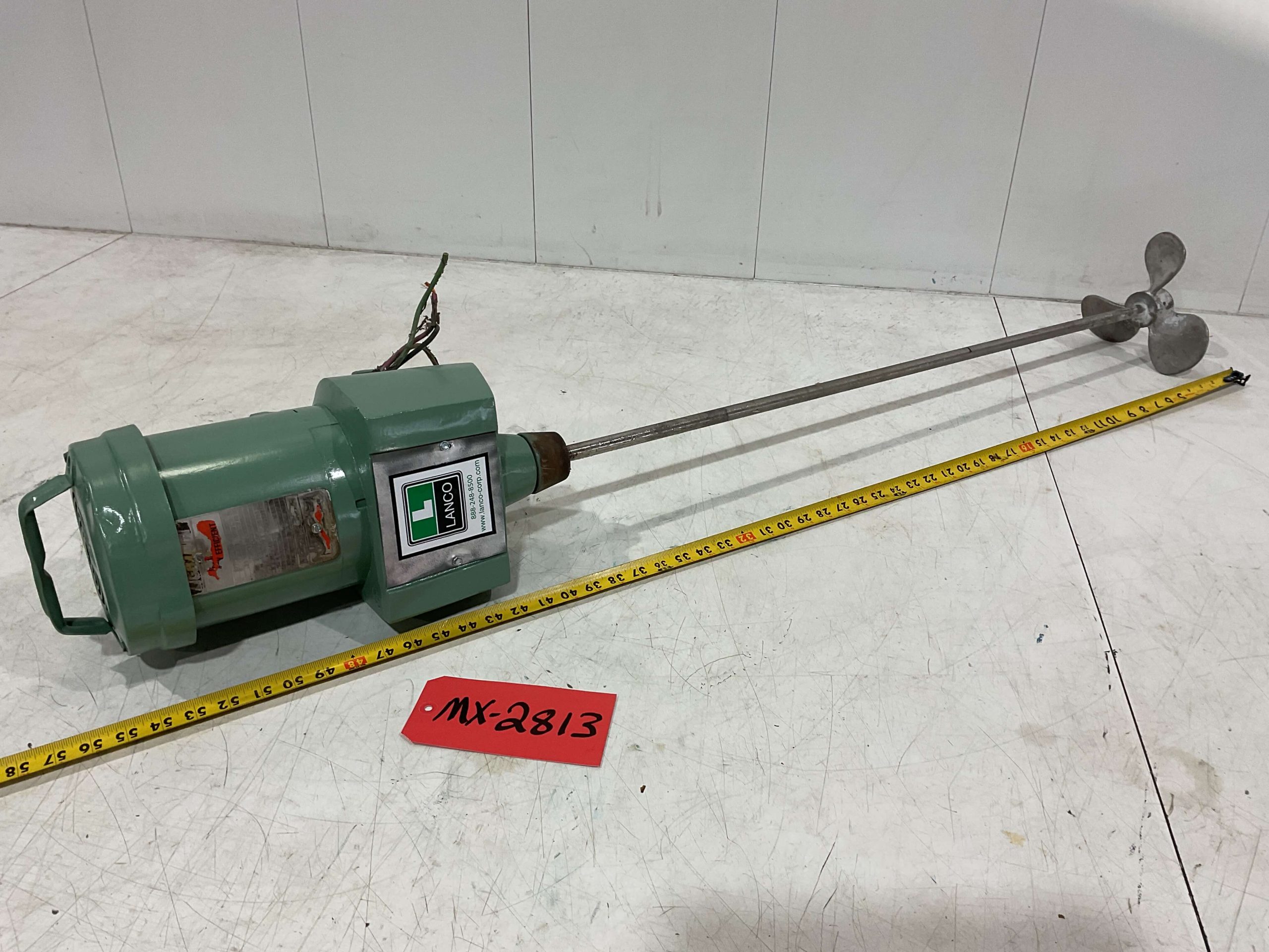 Lightnin .30 HP Mixer MX2813 - Lanco Corporation | Used Industrial ...
