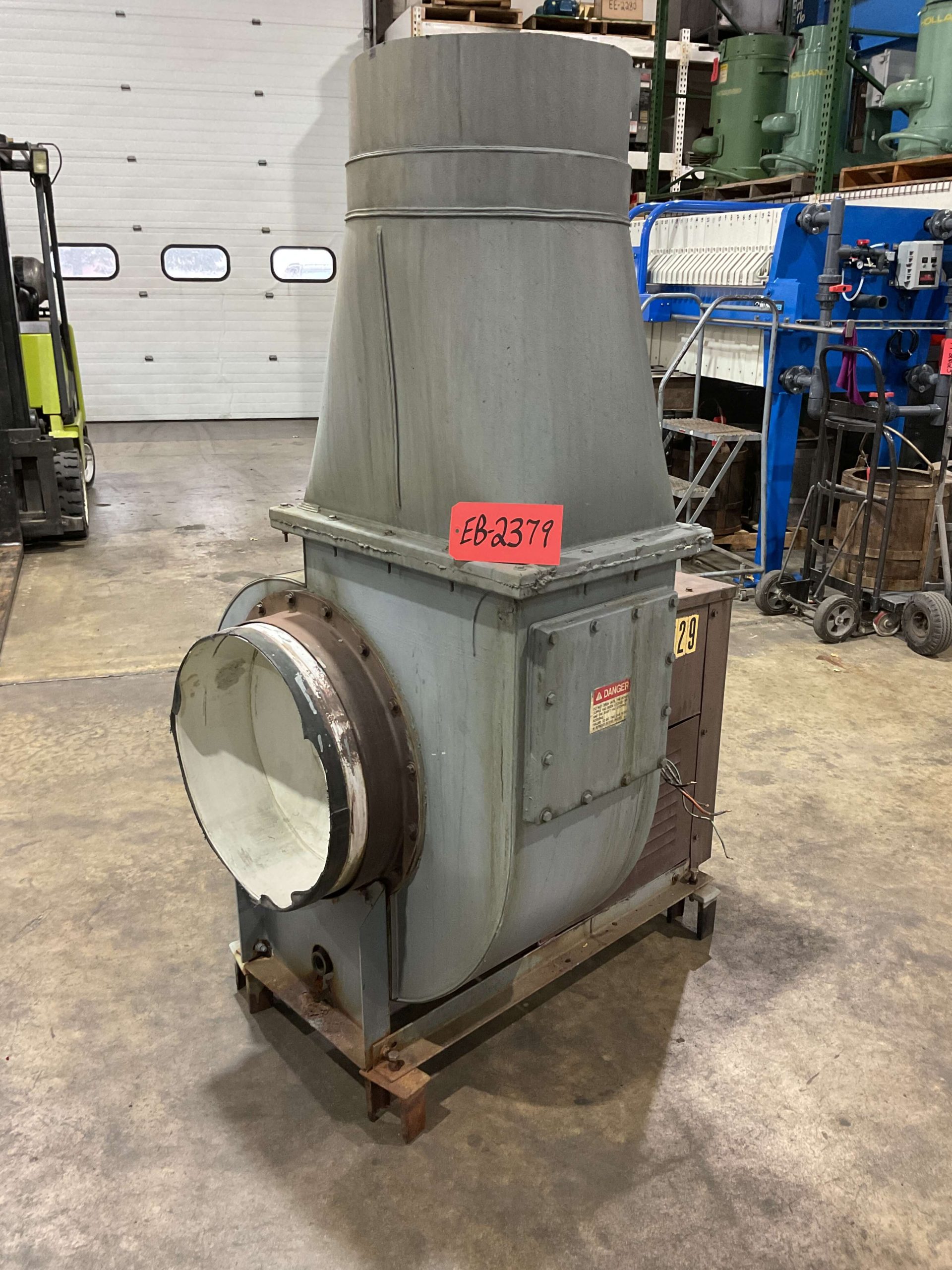 Mapco 4,922 CFM 10 HP PVC Exhaust Blower EB2379 - Lanco Corporation ...