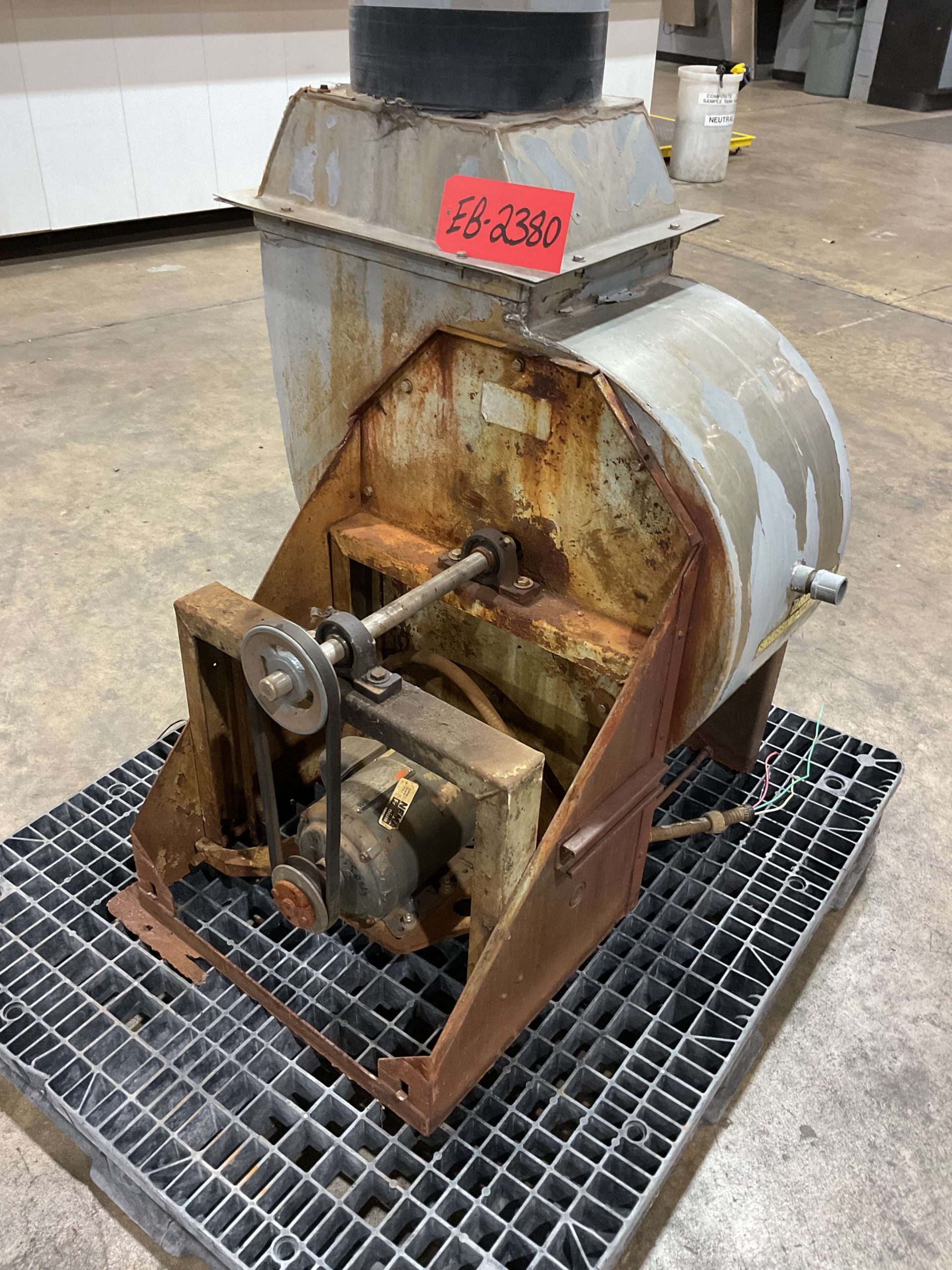 Dayton 600 CFM 1.5 HP Stainless Steel Exhaust Blower EB2380 - Lanco ...